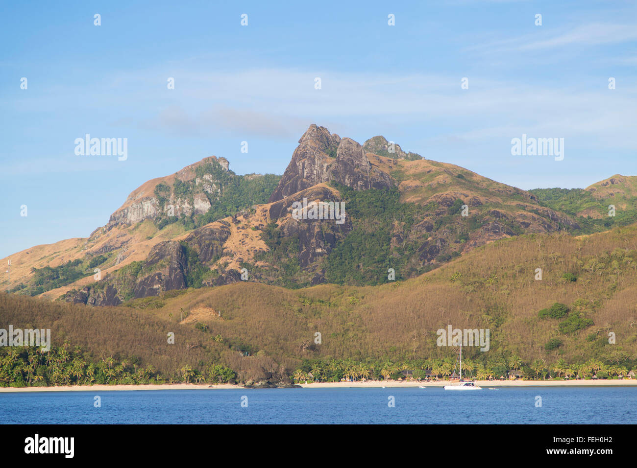 Waya Island, Yasawa Islands, Fiji Stock Photo - Alamy