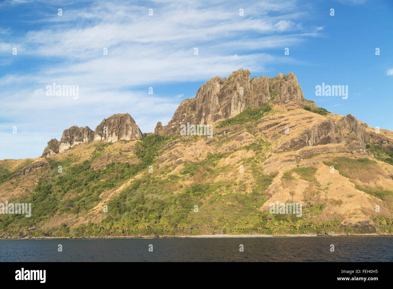 Waya Island, Yasawa Islands, Fiji Stock Photo - Alamy