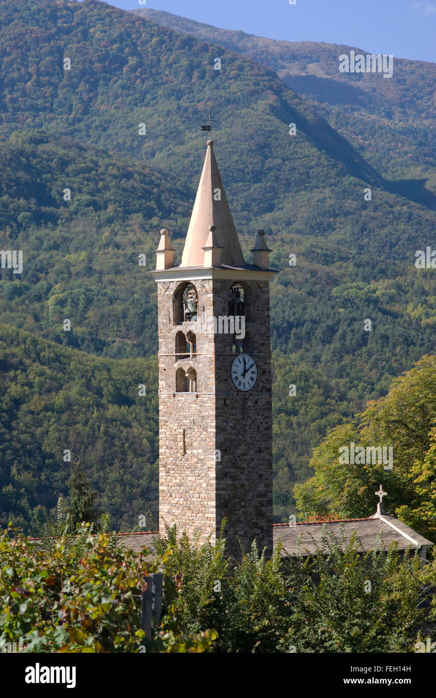Romanesque bell tower hi-res stock photography and images - Alamy