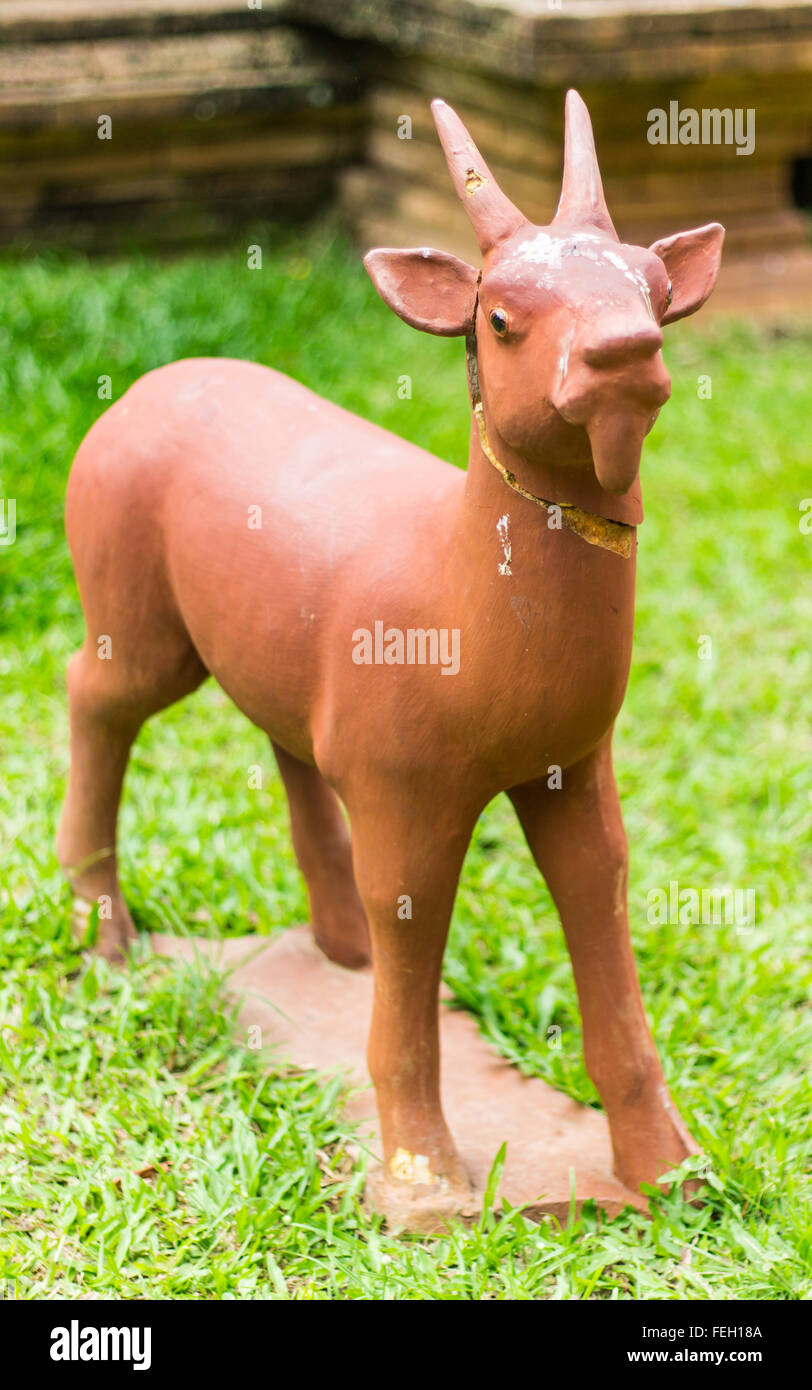 Sculpture goat statue hi-res stock photography and images - Alamy