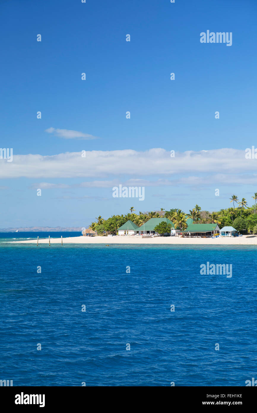 Bounty Island Resort on Bounty Island, Mamanuca Islands, Fiji Stock ...