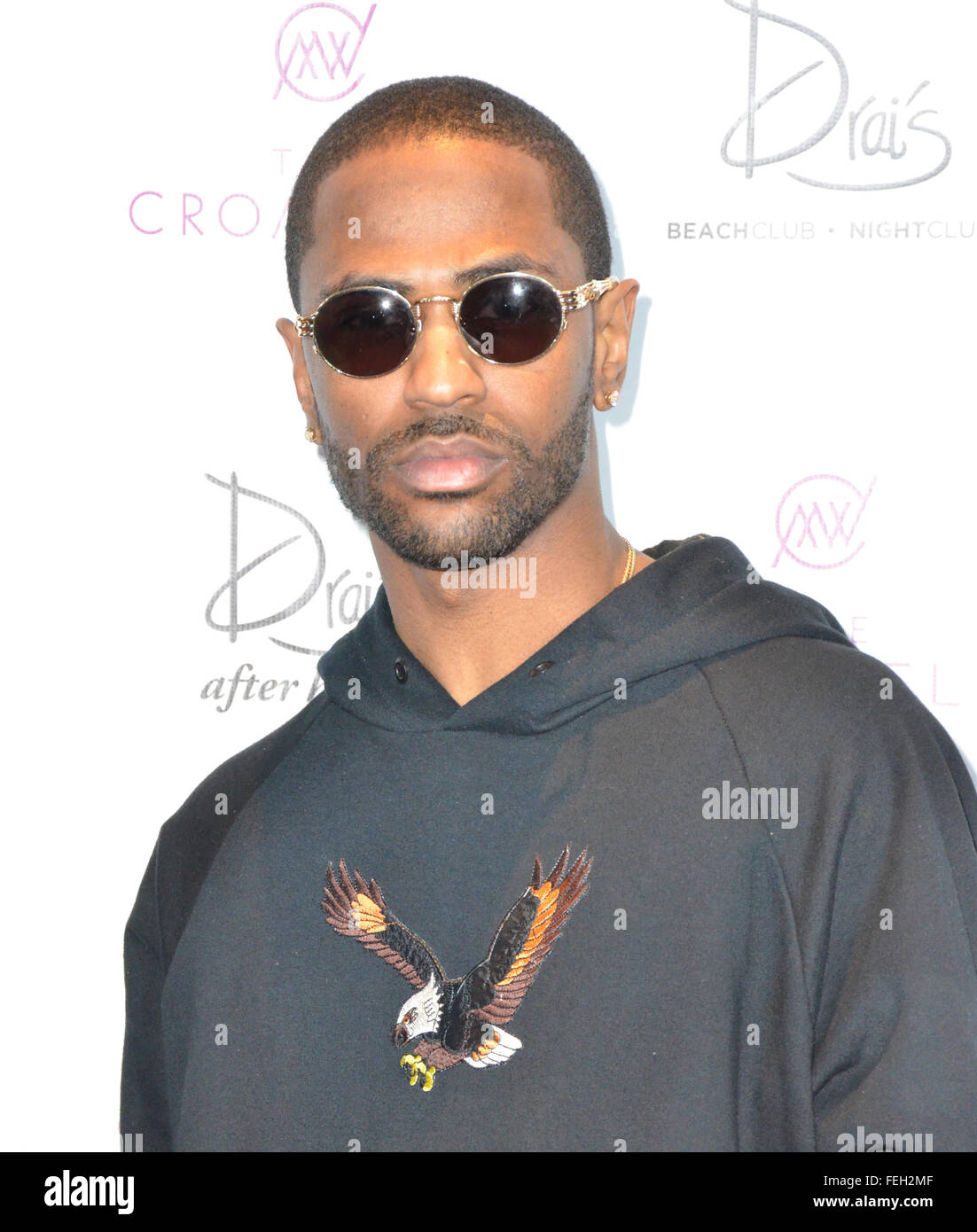 Las Vegas, Nevada, USA. 7th Feb, 2016. Rapper Big Sean celebrates Big ...