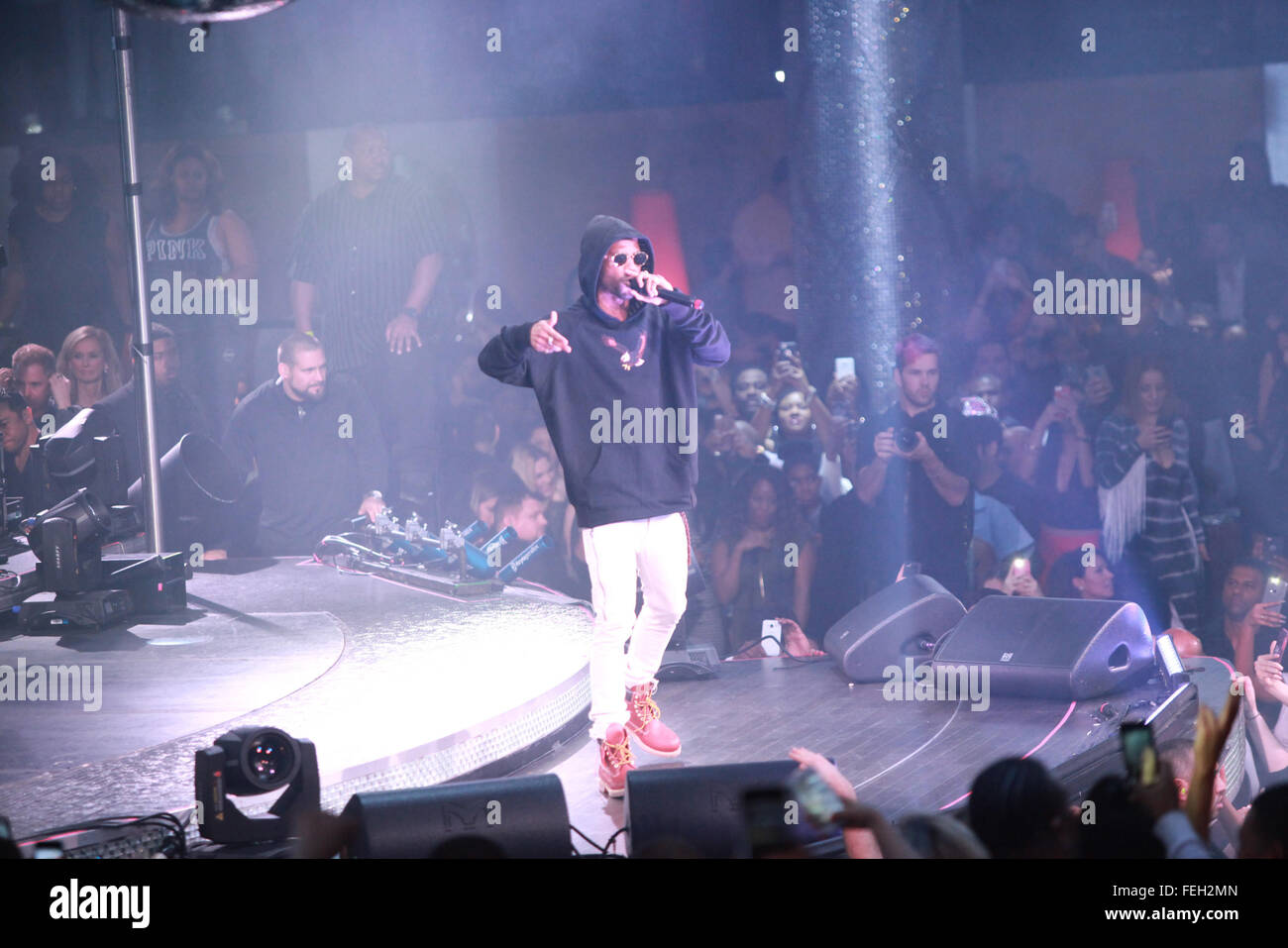 Las Vegas, Nevada, USA. 7th Feb, 2016. Rapper Big Sean celebrates Big ...