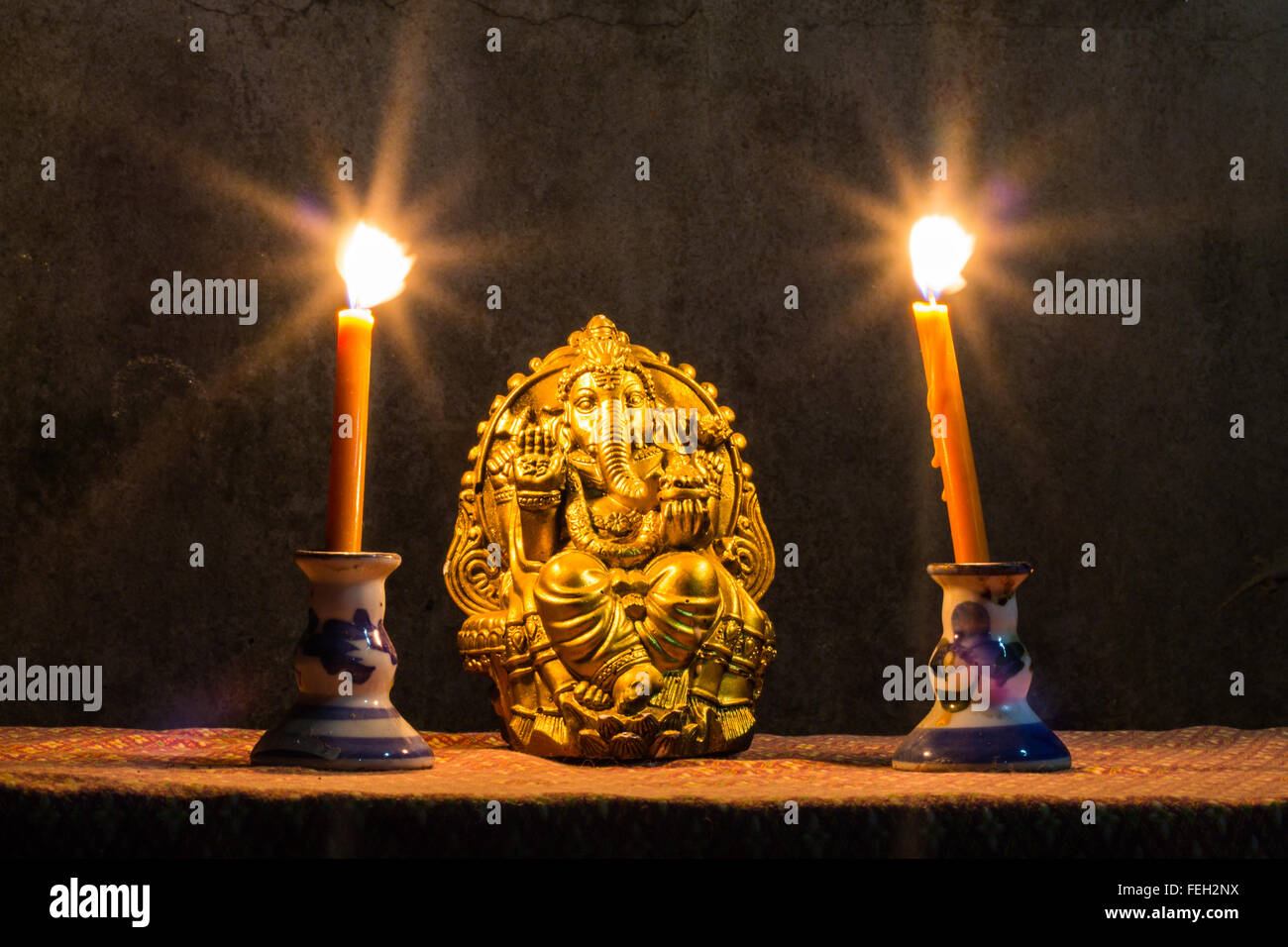 Still Life - Lord Ganesh Stock Photo - Alamy