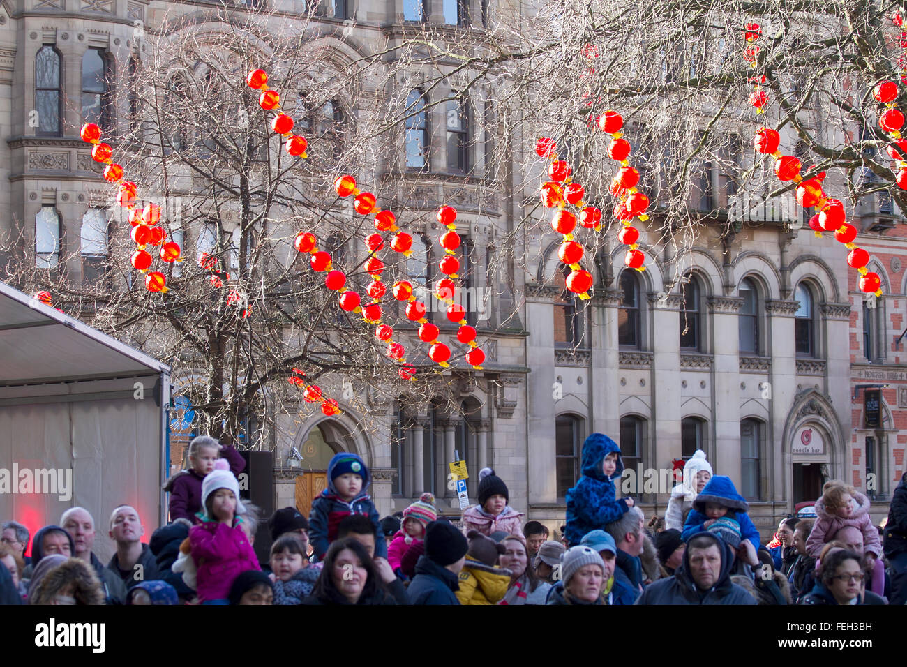 Manchester 7th February, 2016. Chinese New Year Dragon Parade. The Year ...