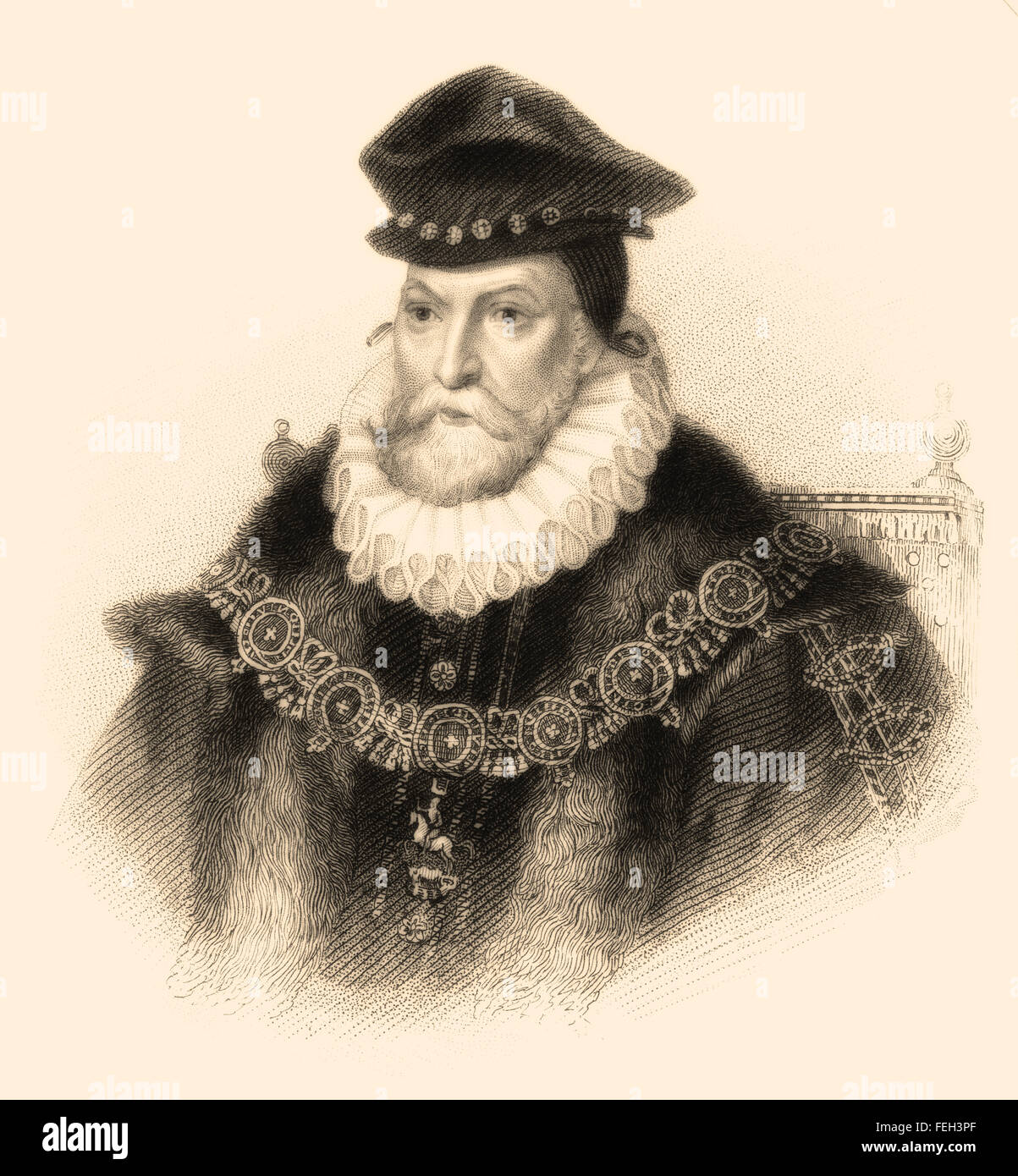 Edward Fiennes de Clinton, 1st Earl of Lincoln, 1512-1584/85, an ...