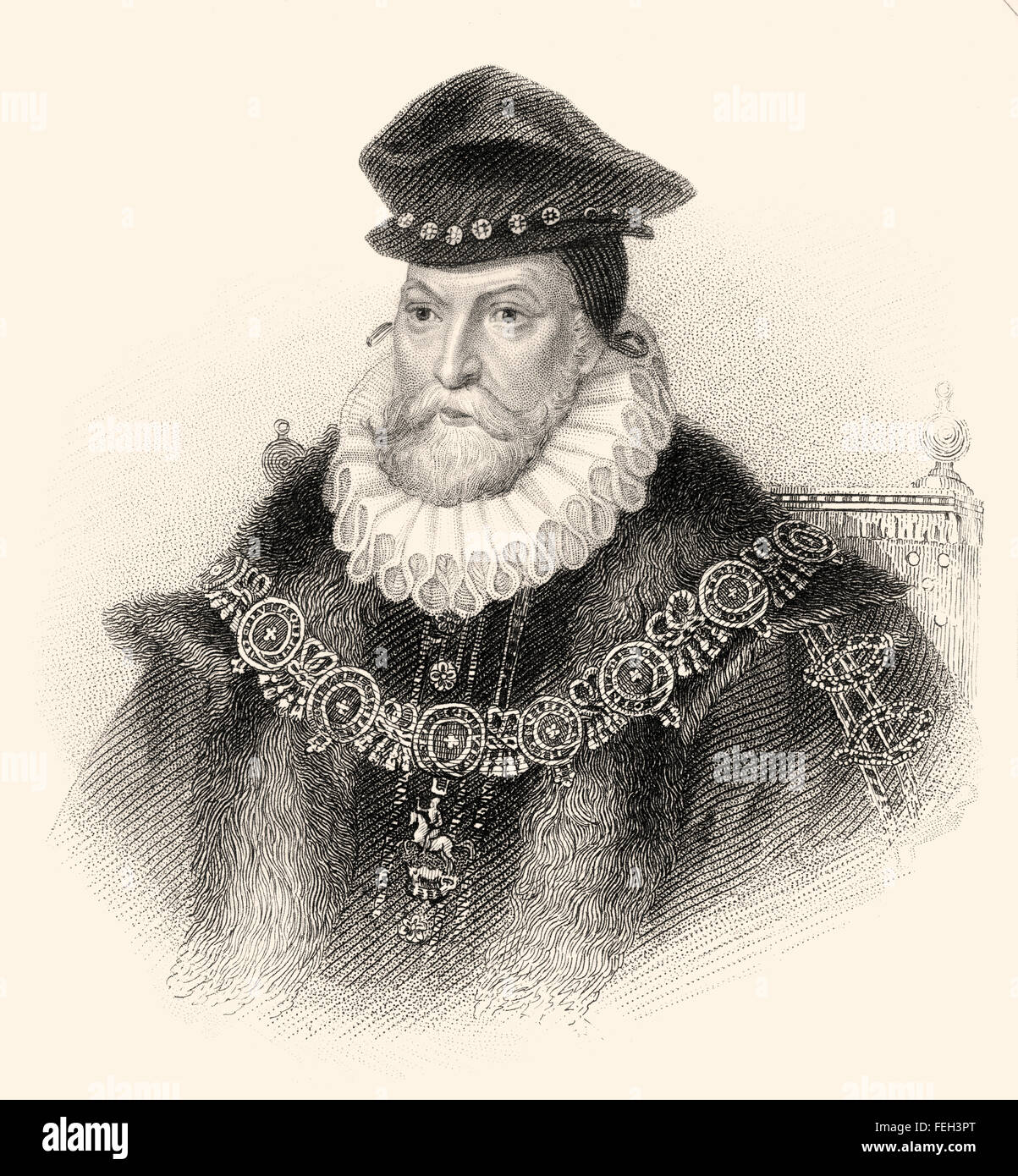 Edward Fiennes de Clinton, 1st Earl of Lincoln, 1512-1584/85, an ...