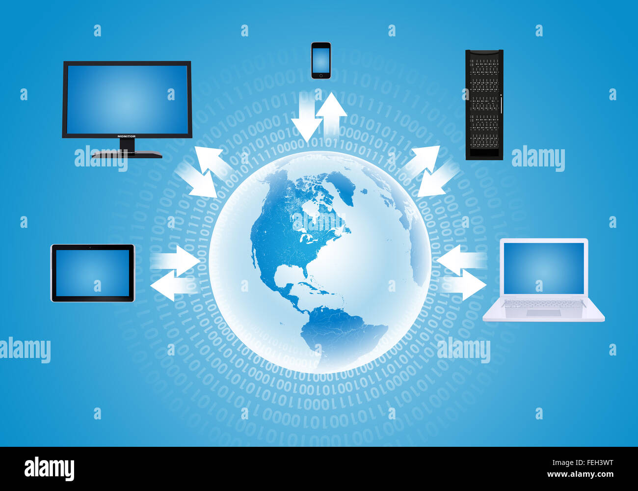 Smartphone earth planet hi-res stock photography and images - Alamy