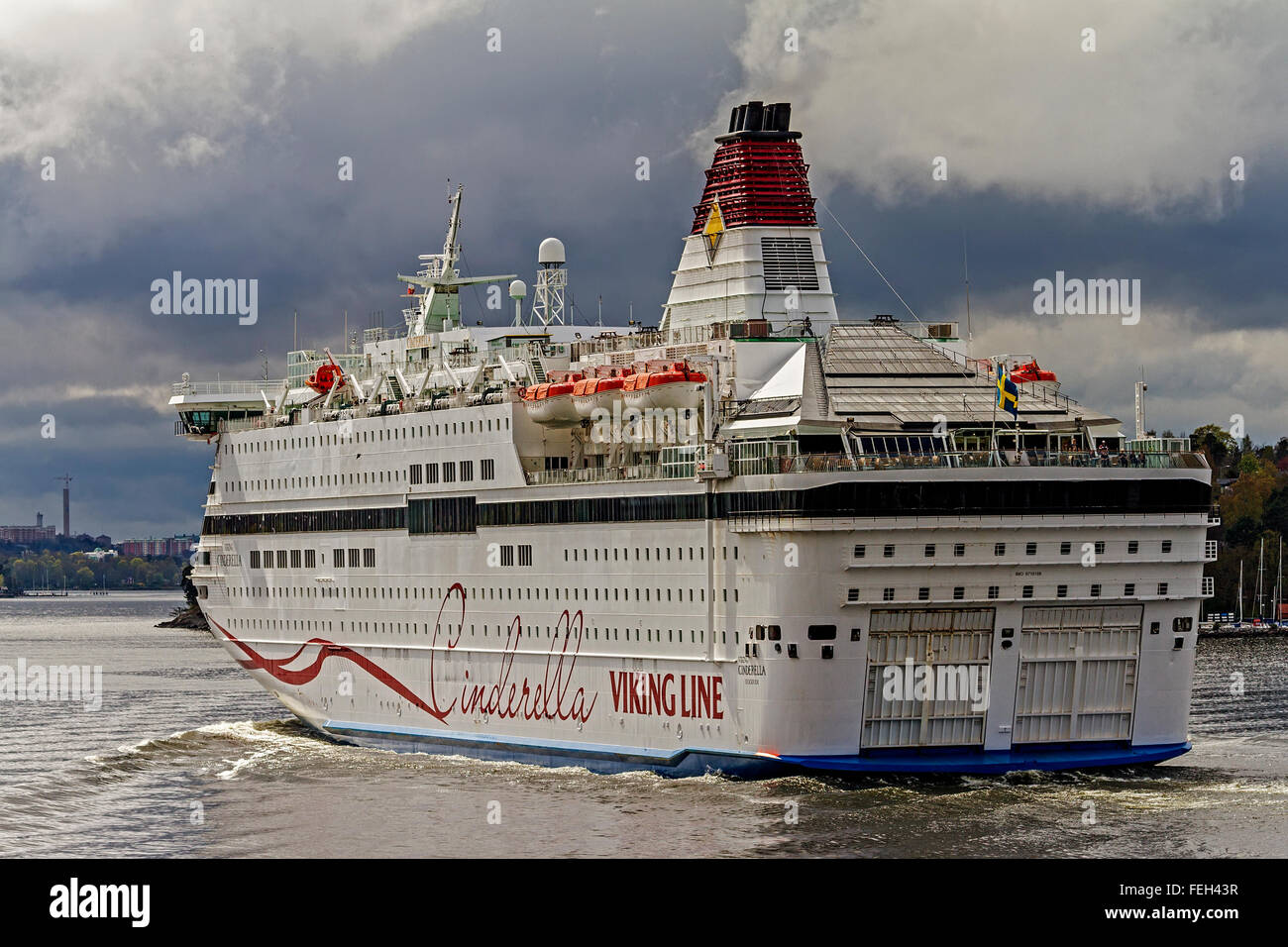 Viking Line Ferry Stockholm Sweden Stock Photo - Alamy