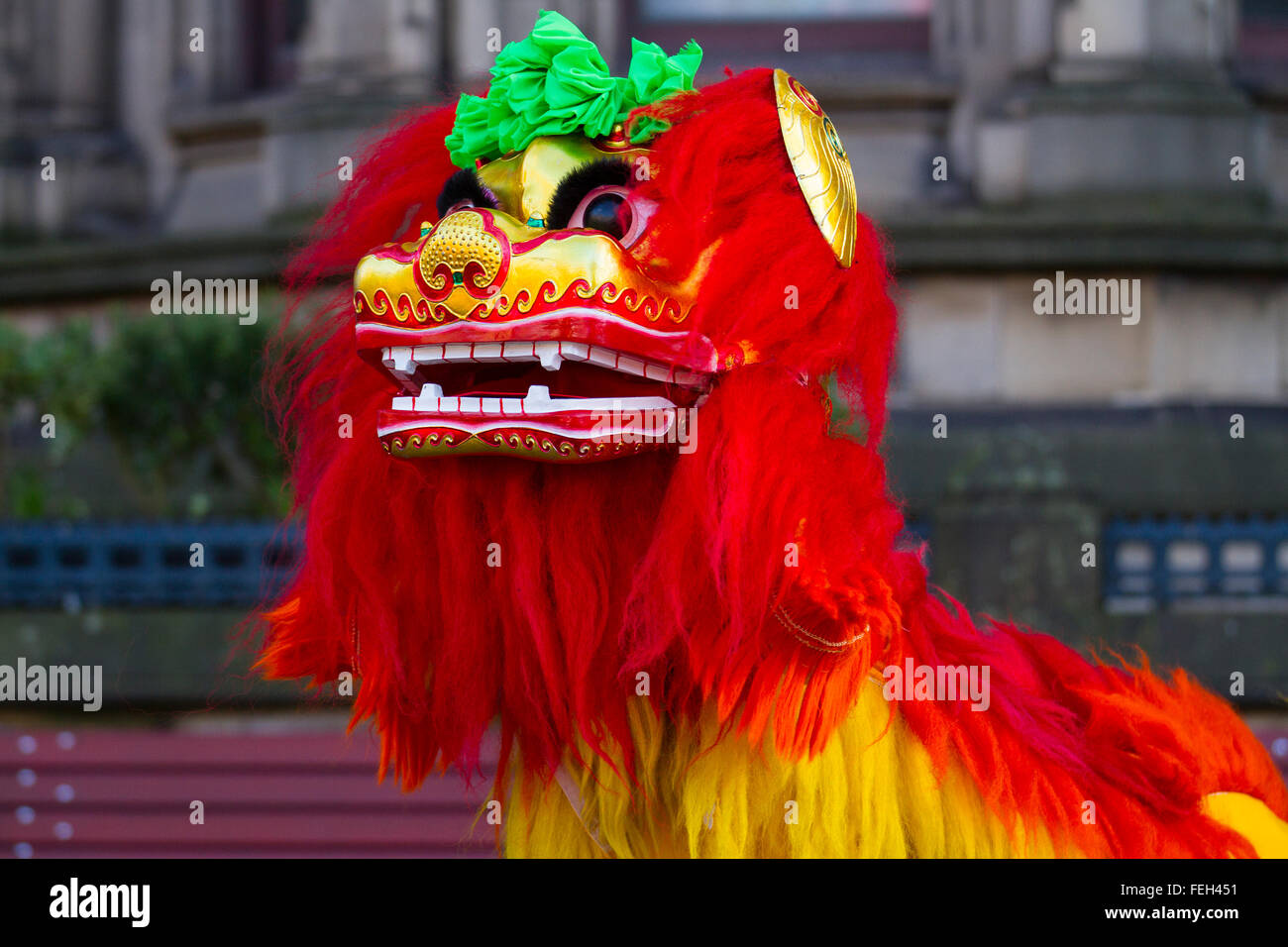 Manchester 7th February, 2016. Chinese New Year Dragon Parade. The Year ...
