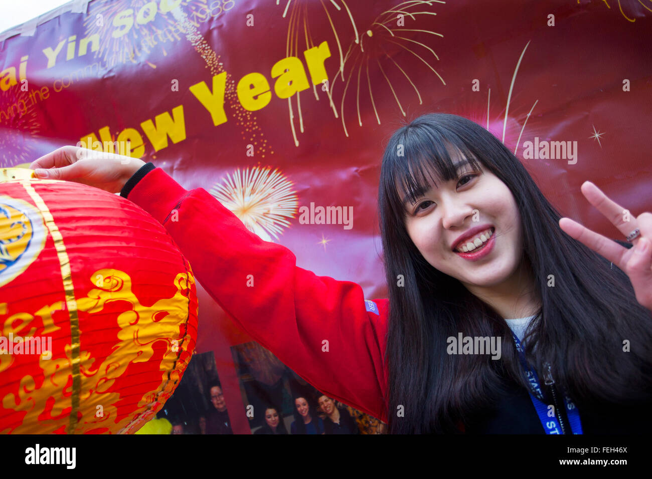 Manchester 7th February, 2016. Chinese New Year Dragon Parade ...