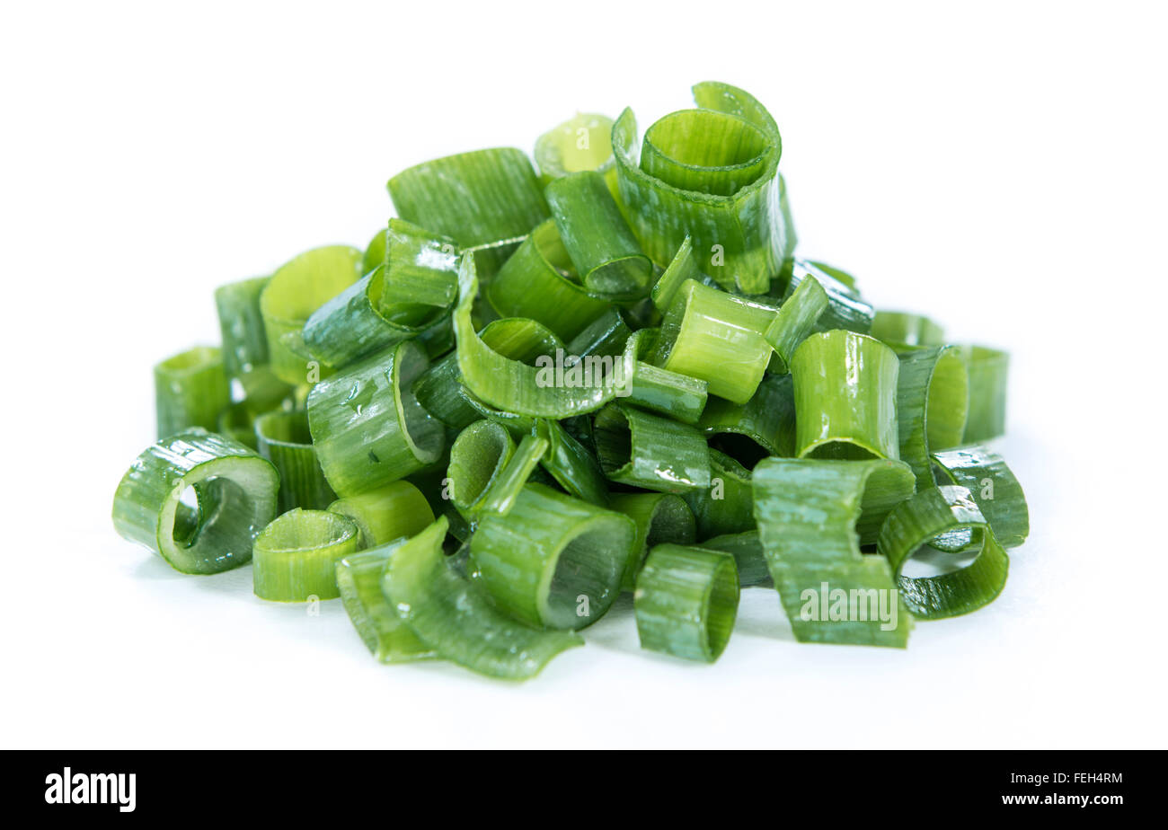 White scallion hi-res stock photography and images - Alamy