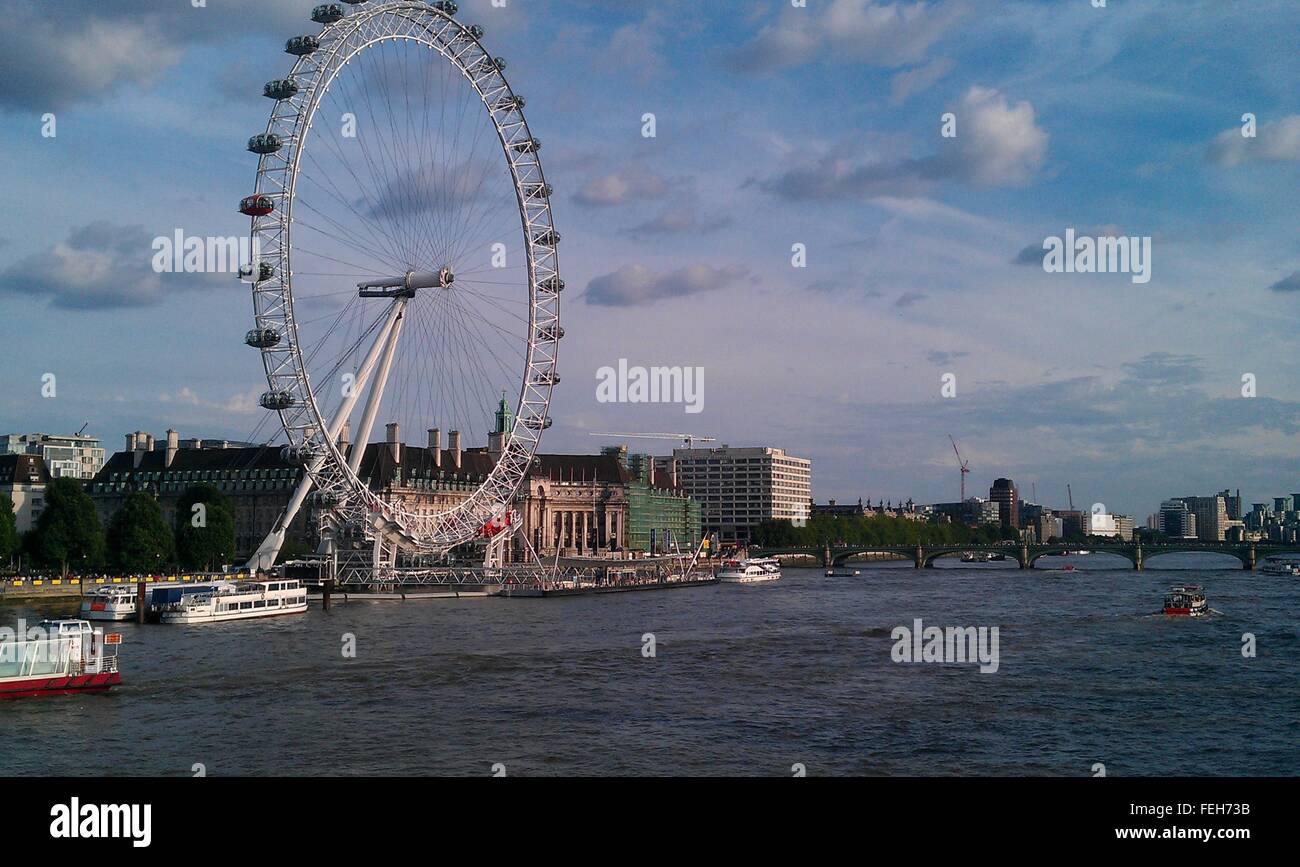 London eye, big wheel Stock Photo - Alamy