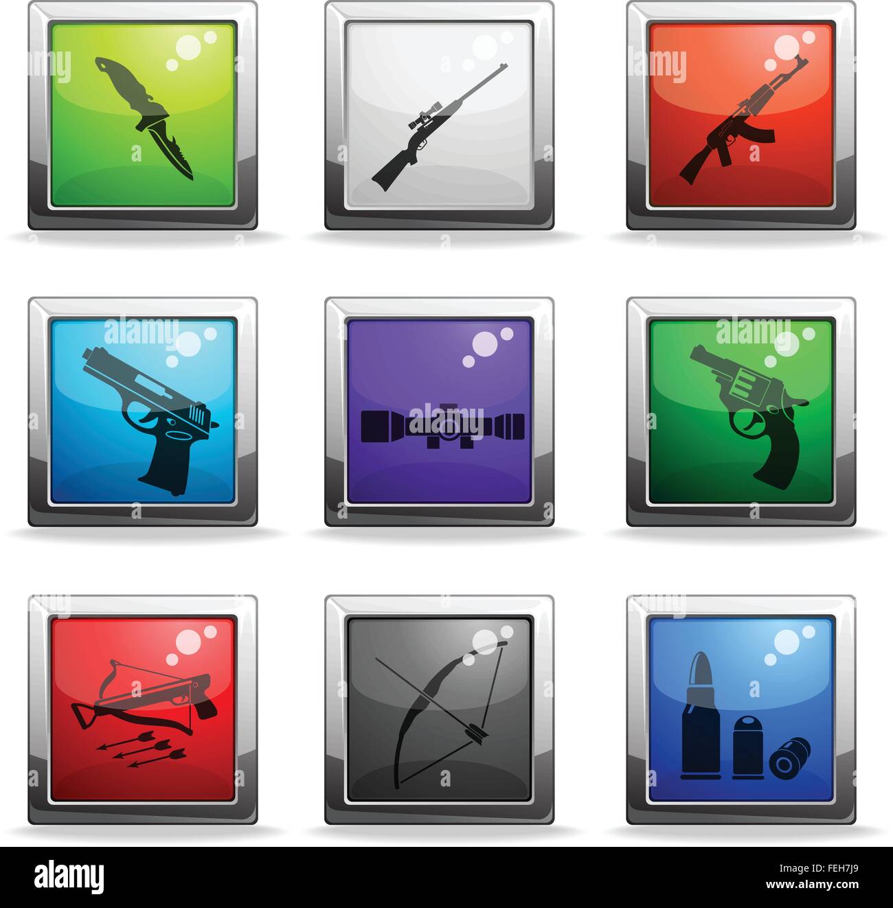 Self hunting Stock Vector Images - Alamy