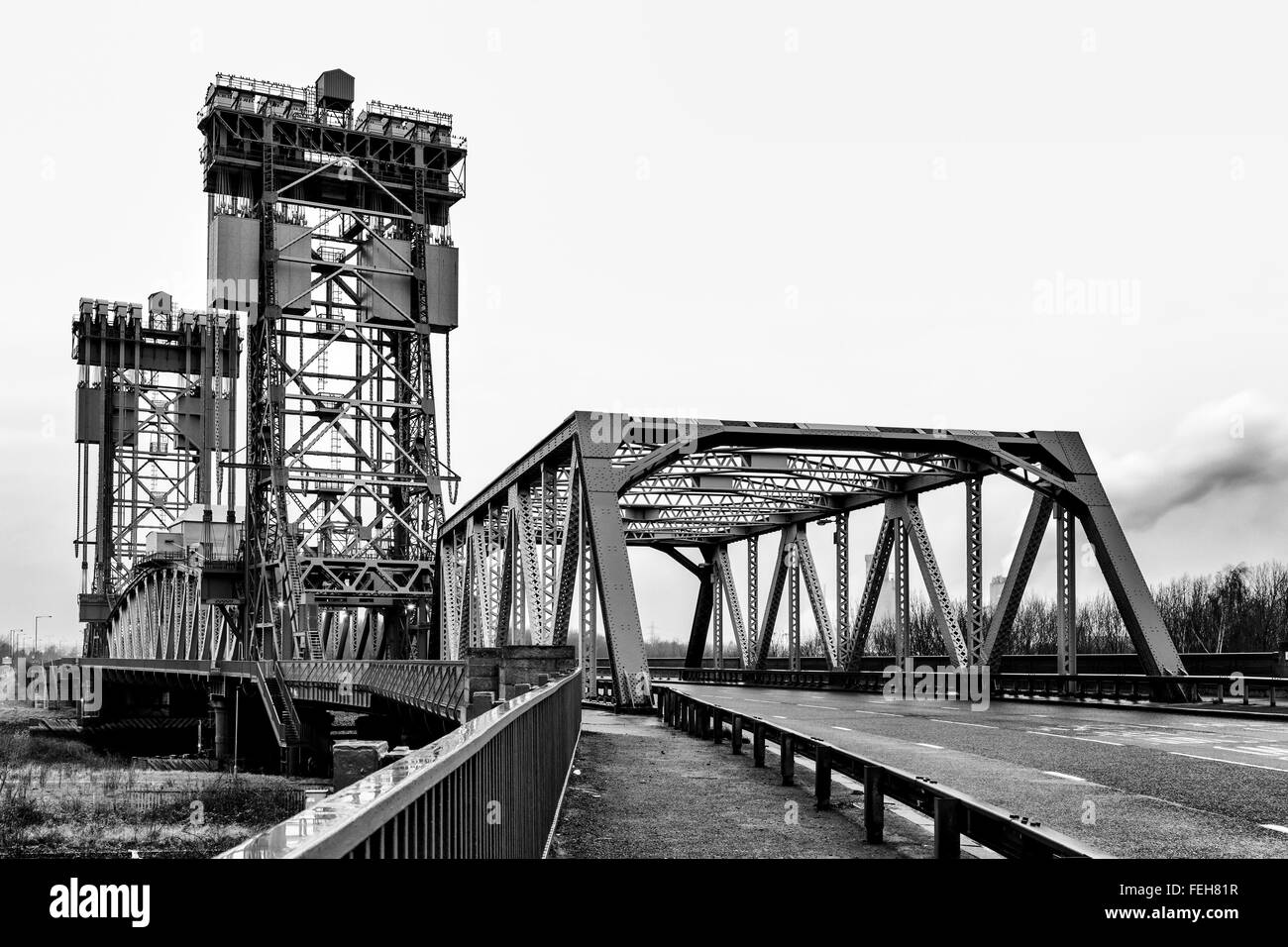 Teesside industrial Black and White Stock Photos & Images - Alamy