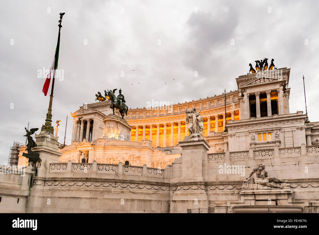 The Altare della Patria Stock Photo - Alamy