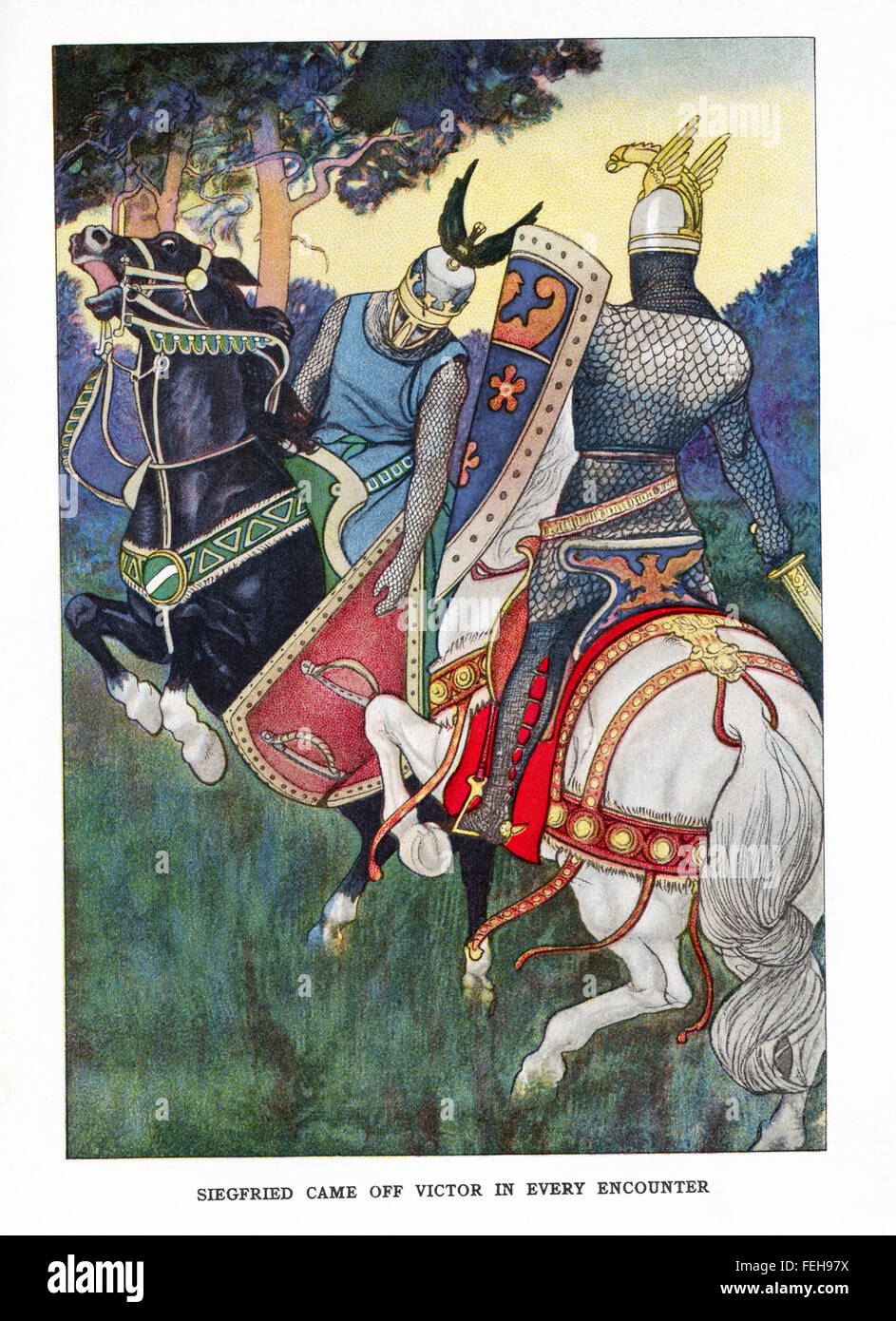 Prince Siegfried (also known as Sigurd), the famed hero of Germanic ...