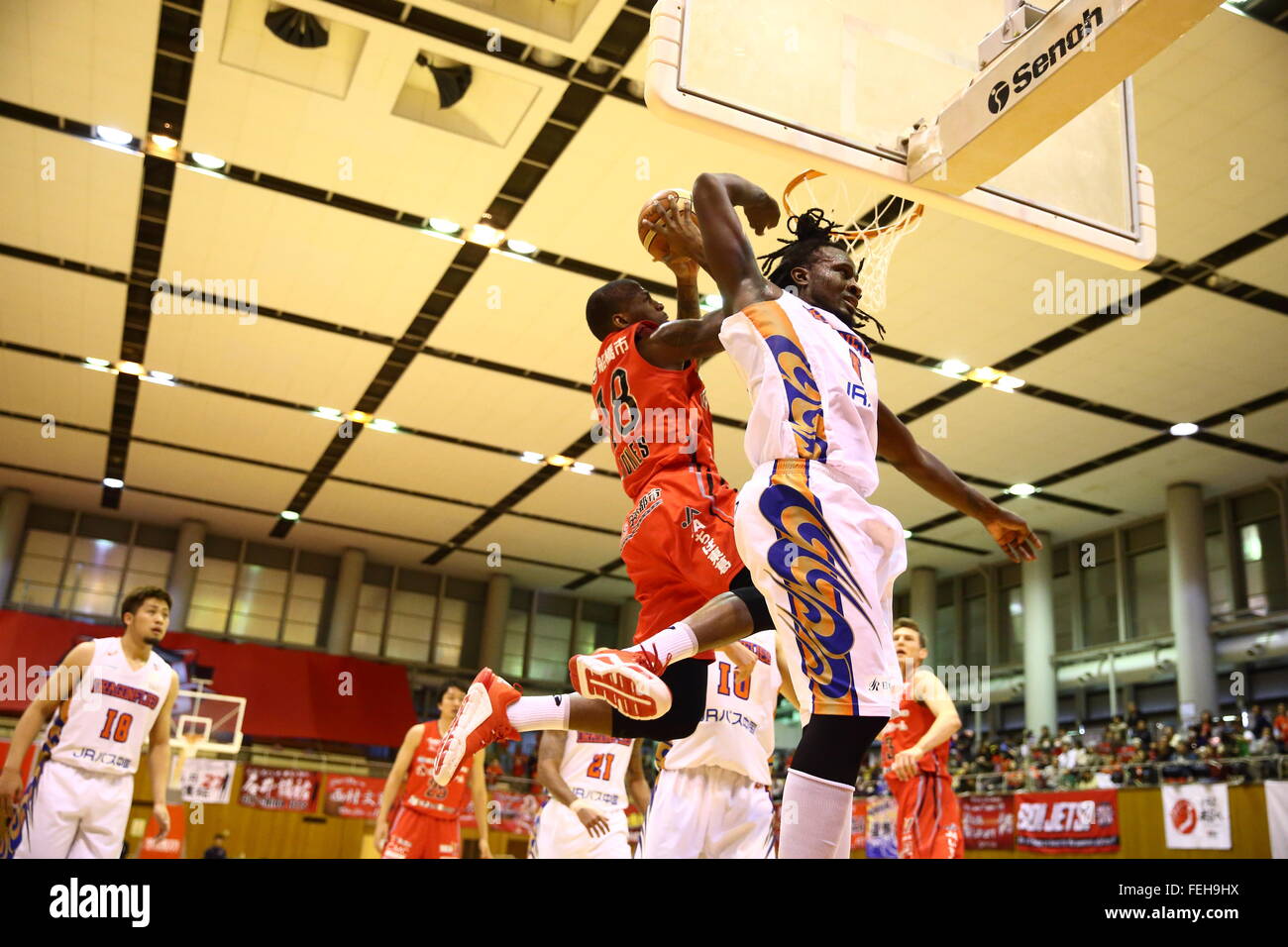 (L to R) DeQuan Jones (Jets), Haminn Quaintance (DRAGONFLIES), FEBRUARY ...