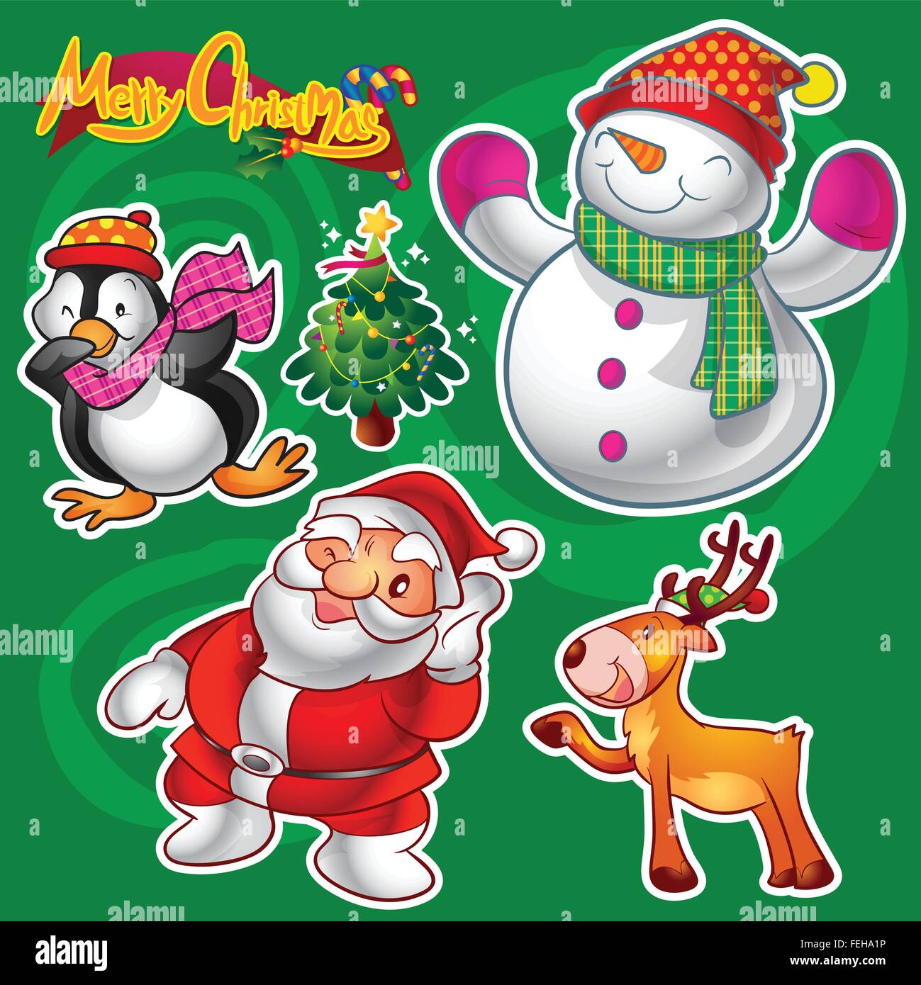 Cute Christmas Characters