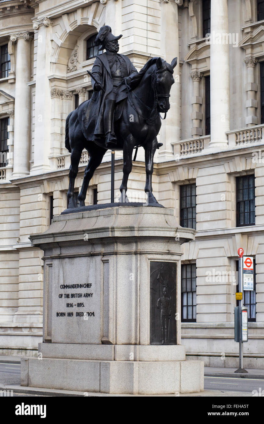 Statue of Field Marshal Earl Haig, Whitehall Stock Photo - Alamy