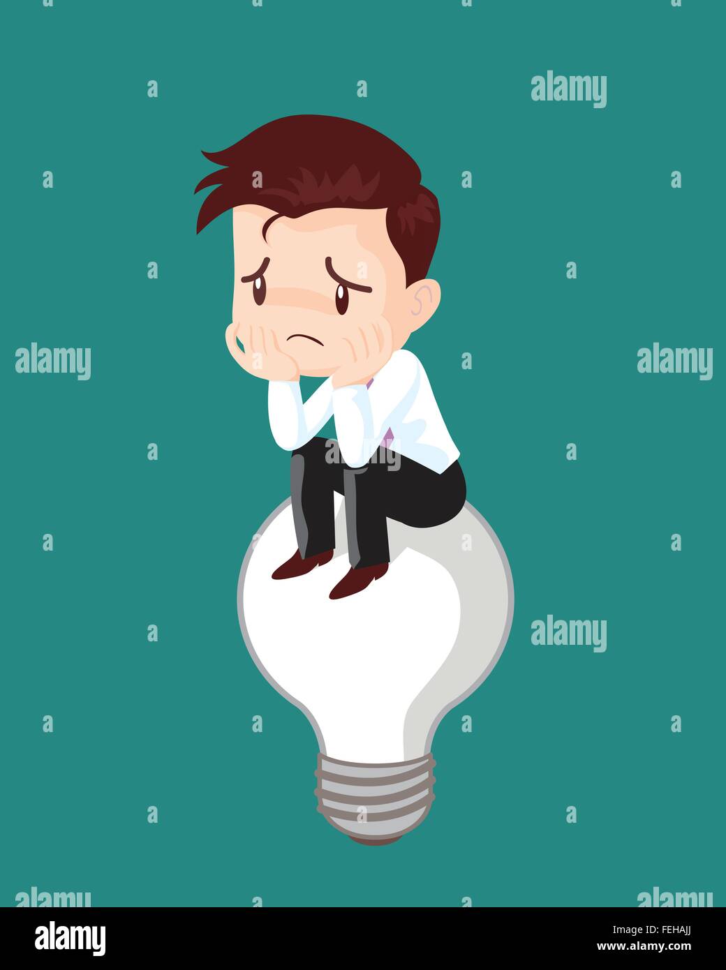 vector cute cartoon character element Illustration Stock Vector Image ...