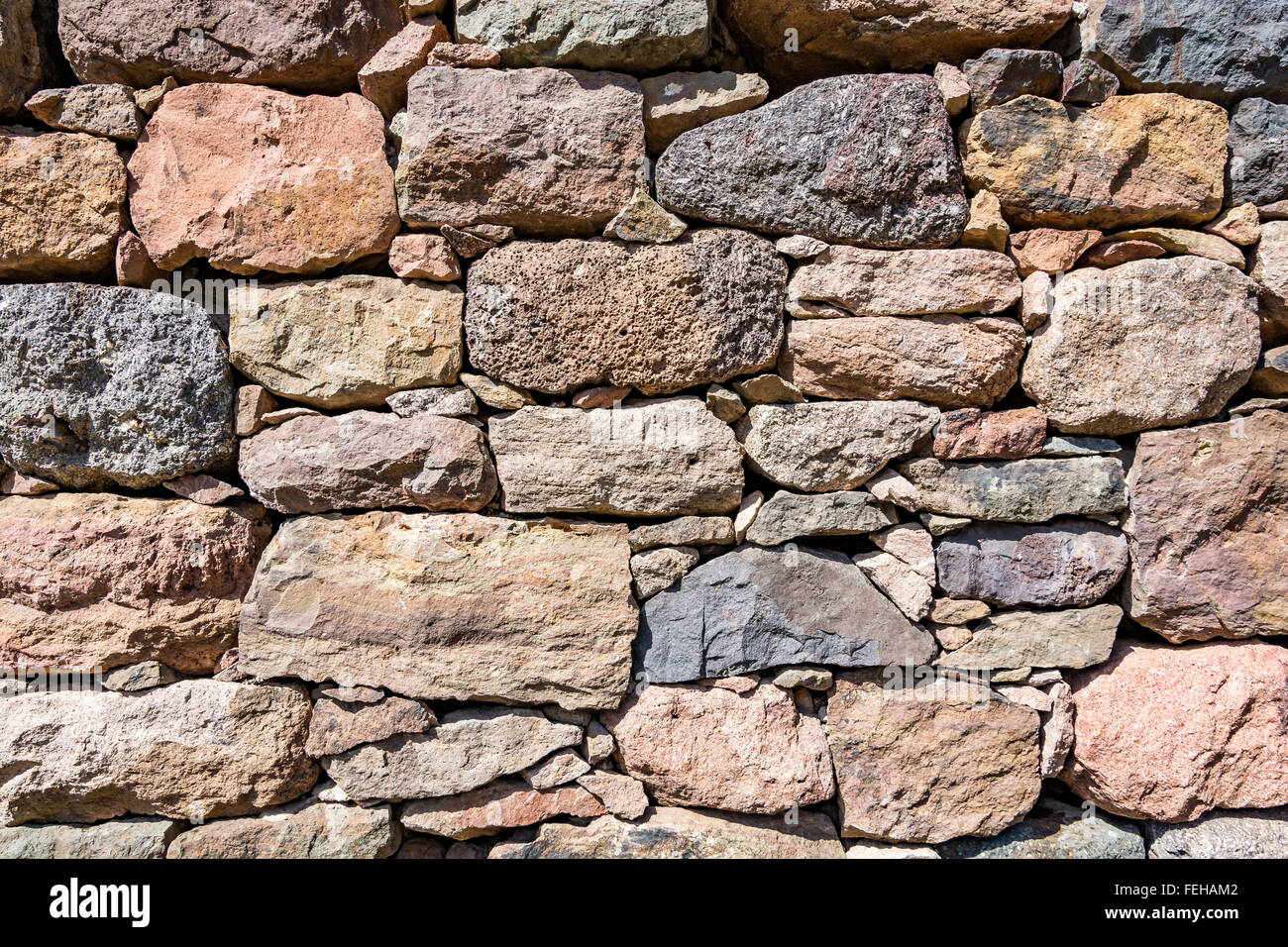 Texture, pattern, background or wallpaper of old stone wall Stock Photo ...