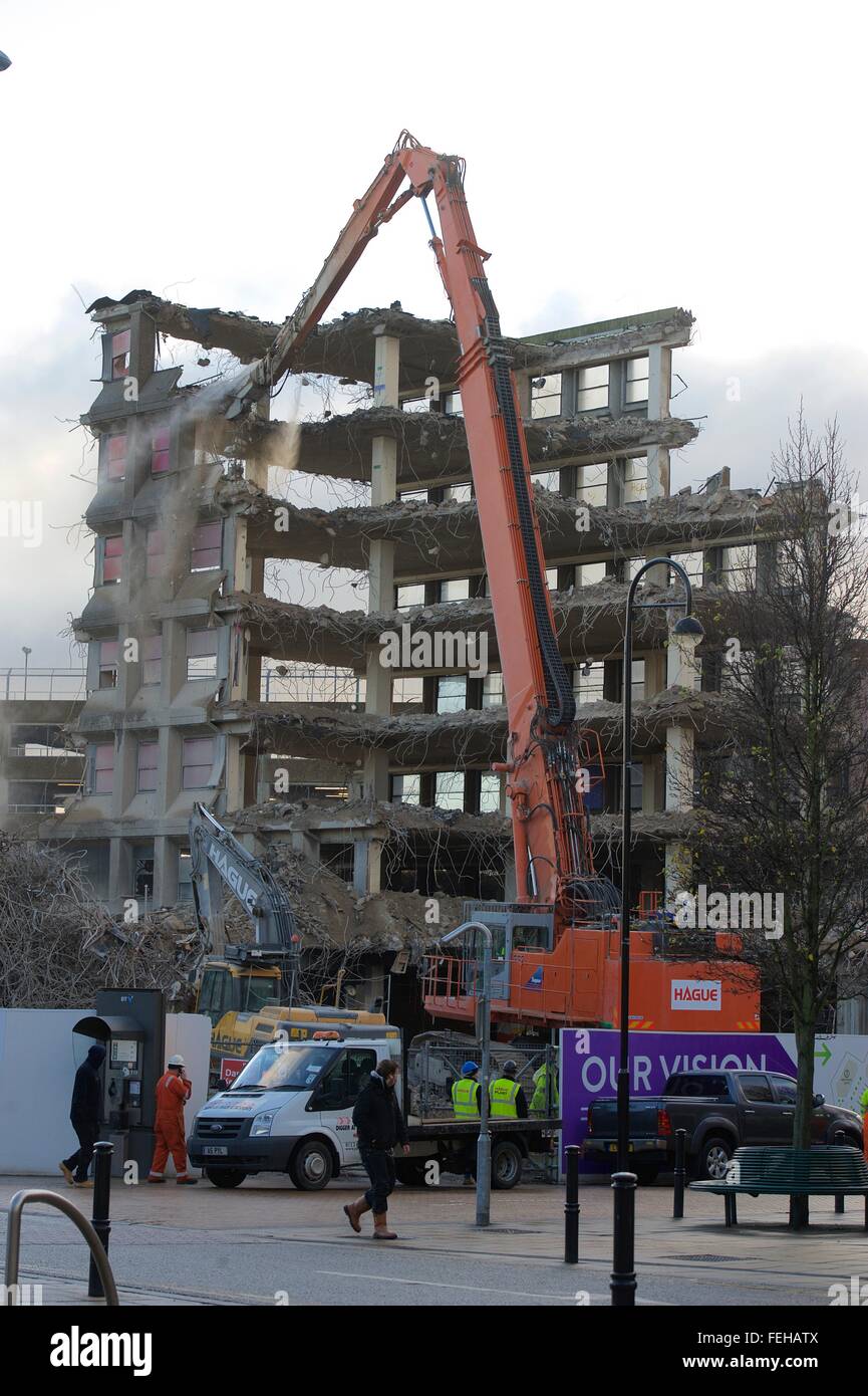The former Metropolitan Council Building in Barnsley town centre being ...