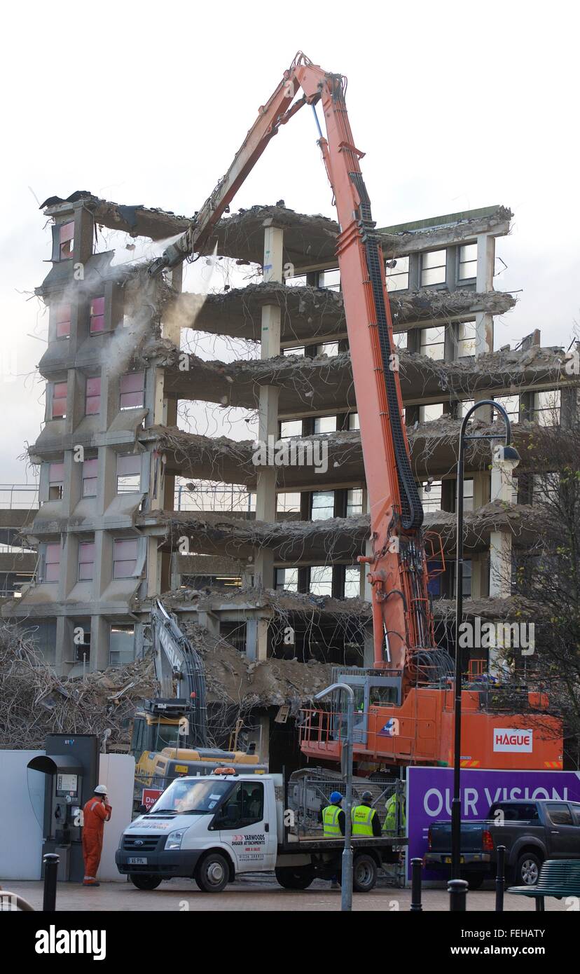 The former Metropolitan Council Building in Barnsley town centre being ...