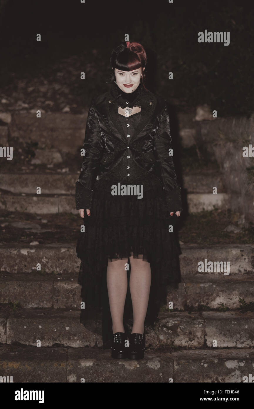 Gothic women hi-res stock photography and images - Alamy