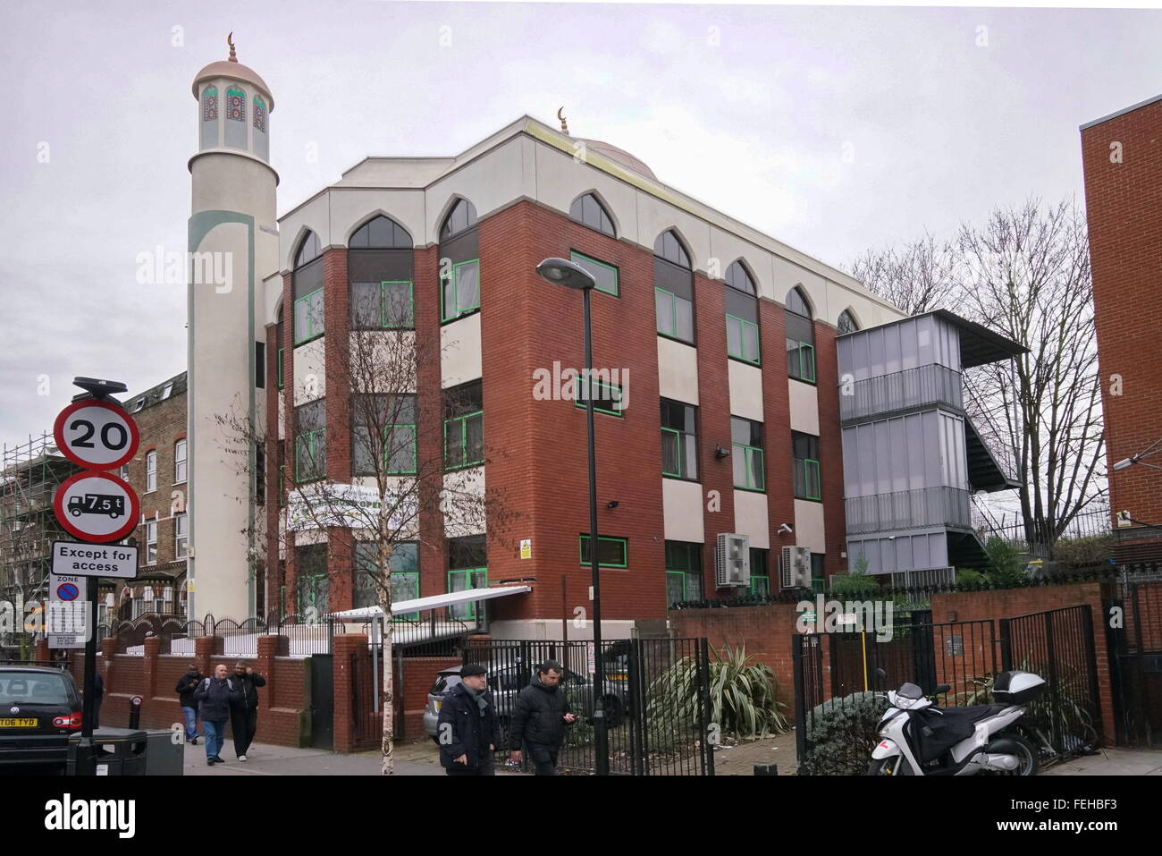 London, UK. 7th February, 2016. Muslims community all over the country ...