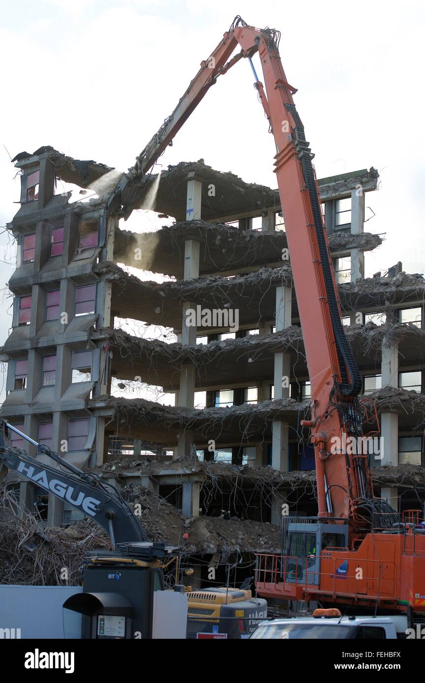 The former Metropolitan Council Building in Barnsley town centre being ...