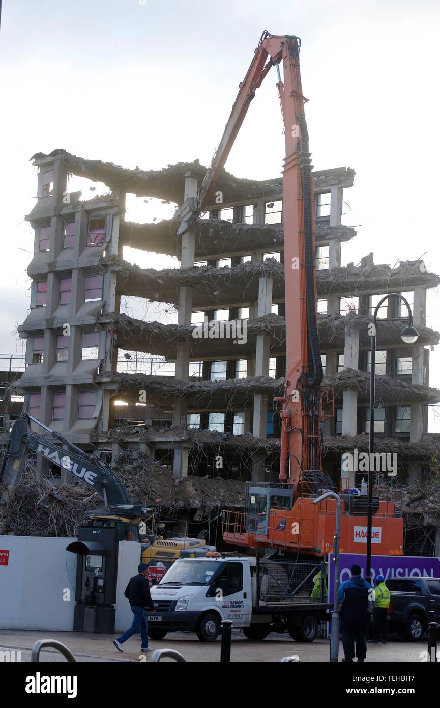 The former Metropolitan Council Building in Barnsley town centre being ...