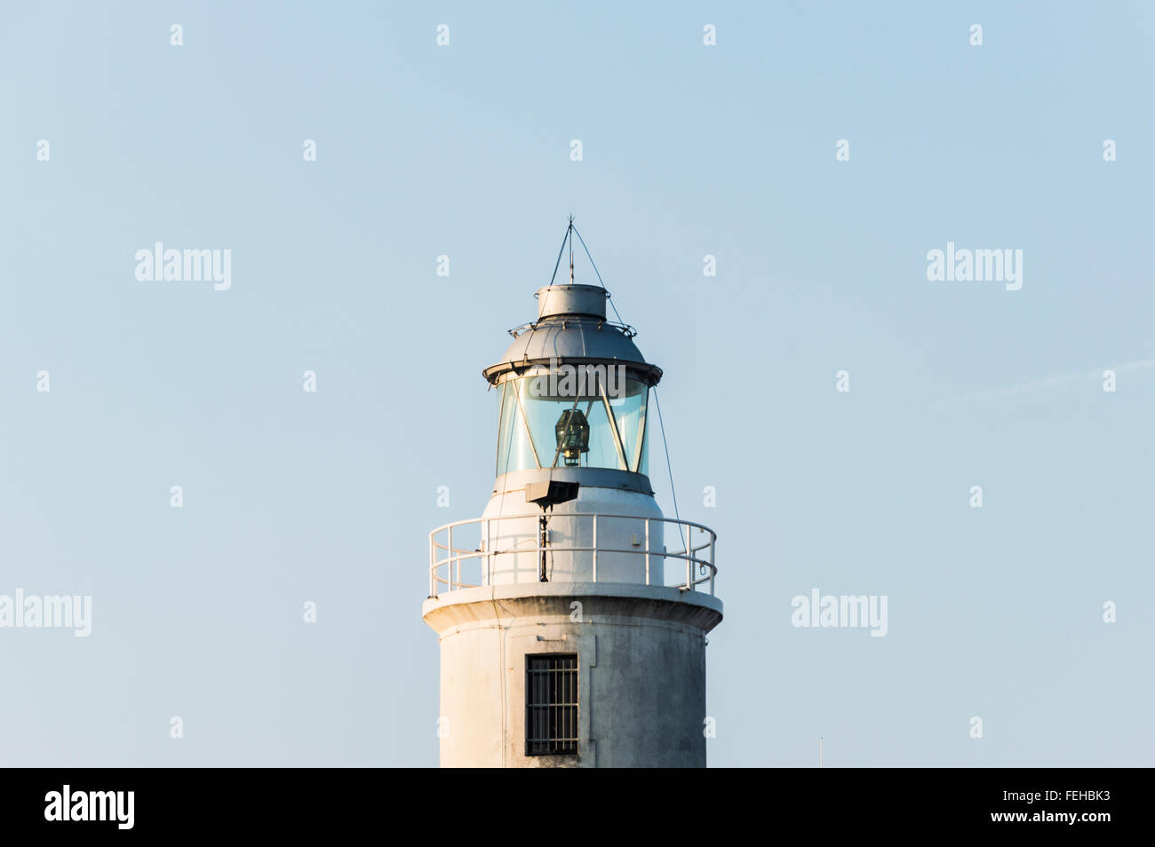 Small lighthouse on Adriatic Sea Stock Photo - Alamy