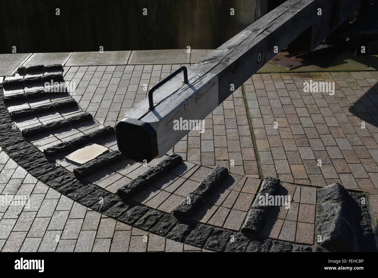 Lock gate, Liverpool Waterfront Stock Photo - Alamy