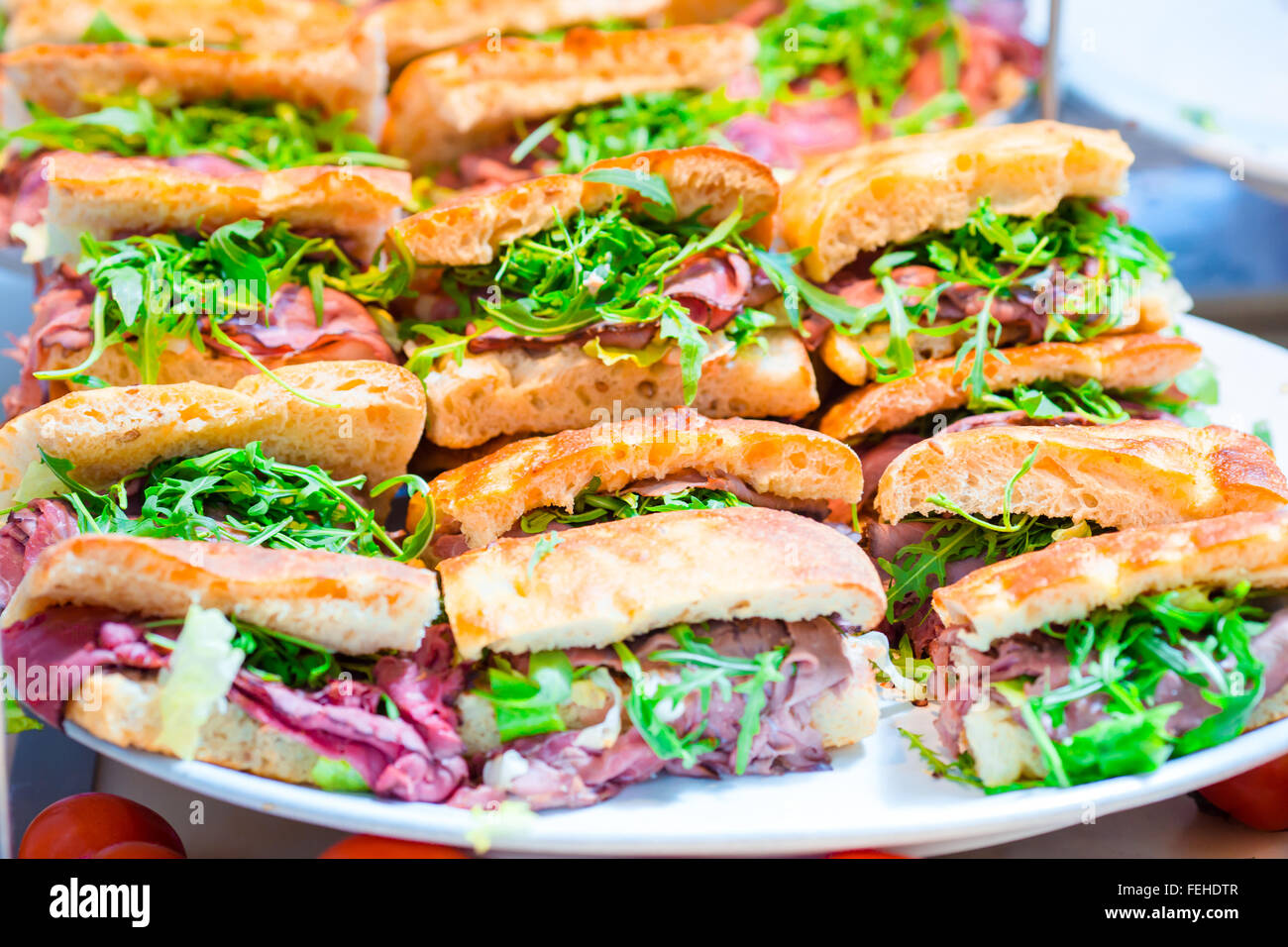 Fresh tasty sandwich Stock Photo - Alamy