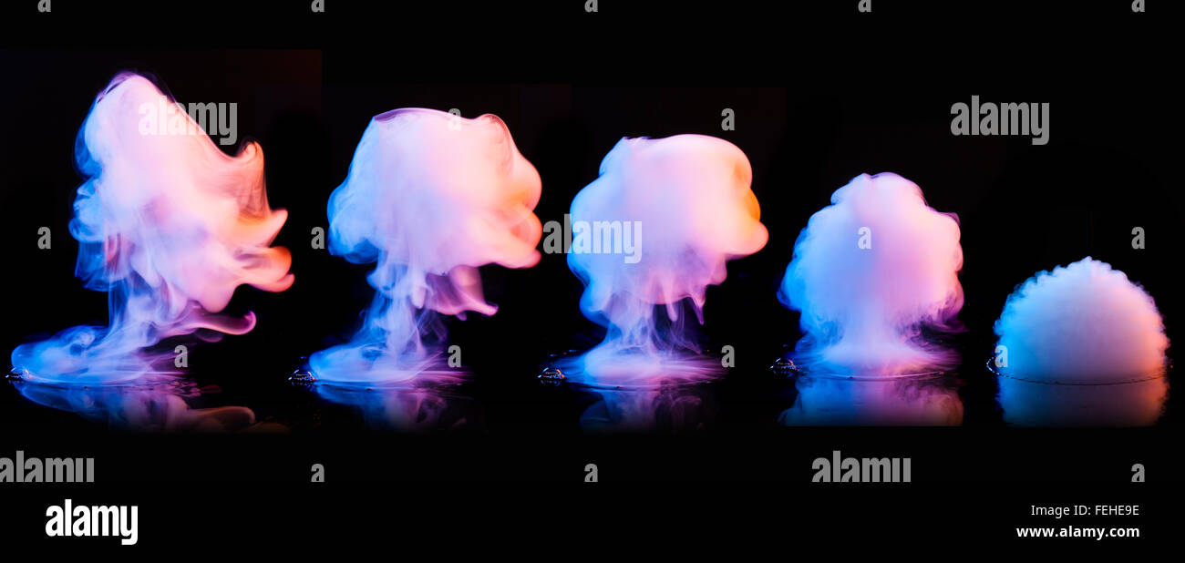 Color smoke explosion isolated on hi-res stock photography and images ...