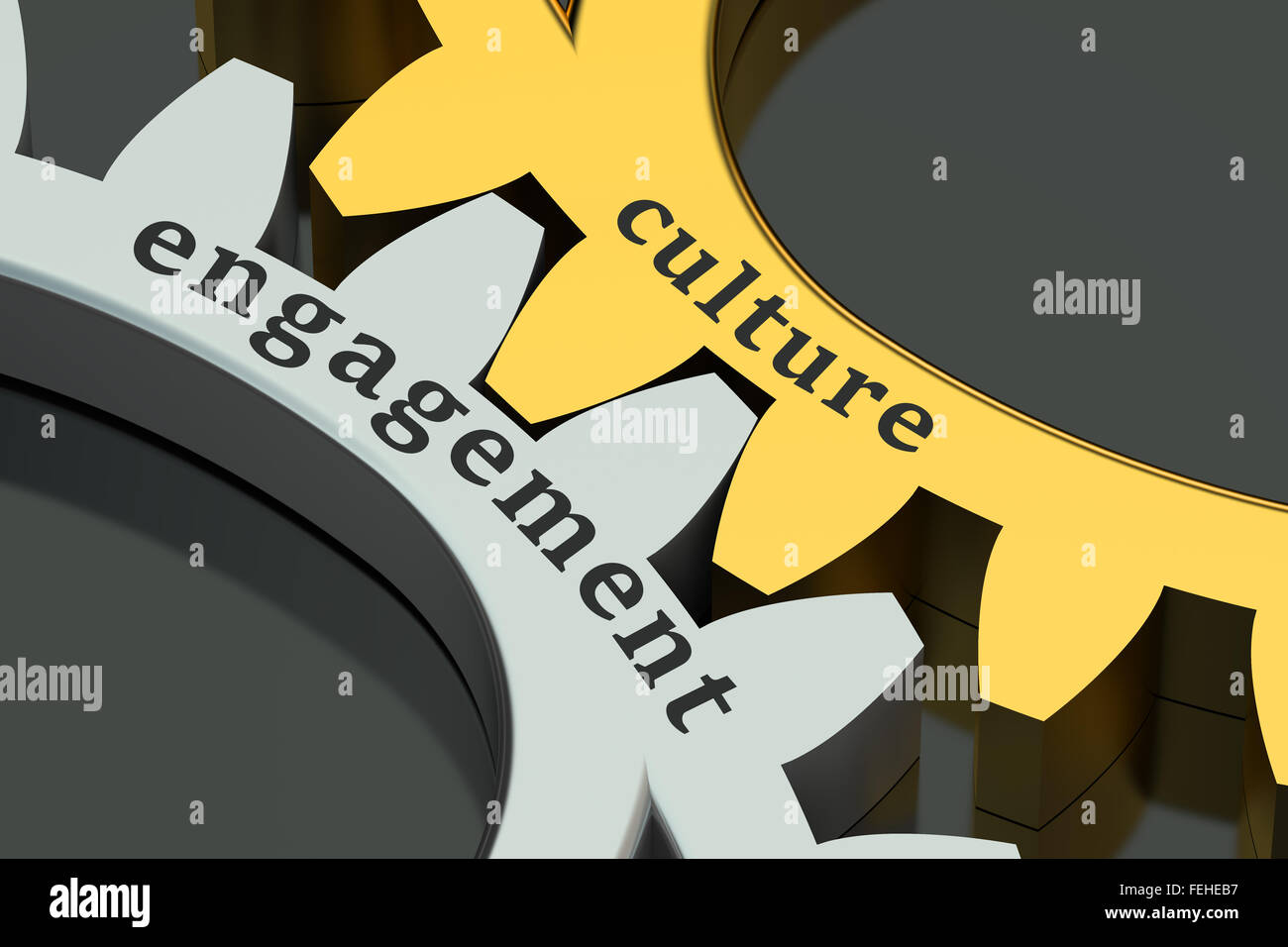 culture engagement concept isolated on black background Stock Photo - Alamy