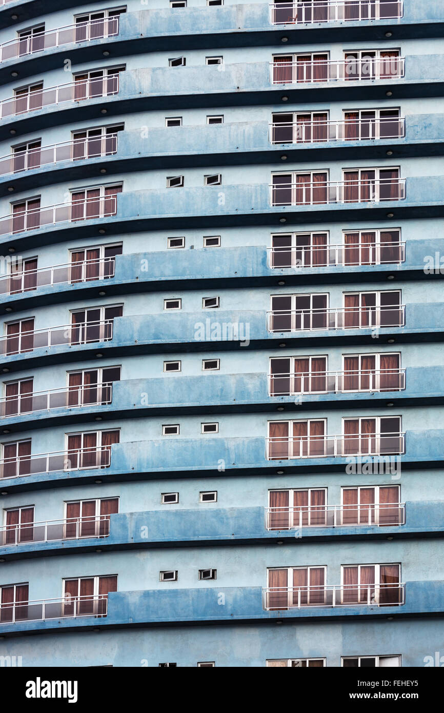 Modern apartment building in the background Stock Photo - Alamy