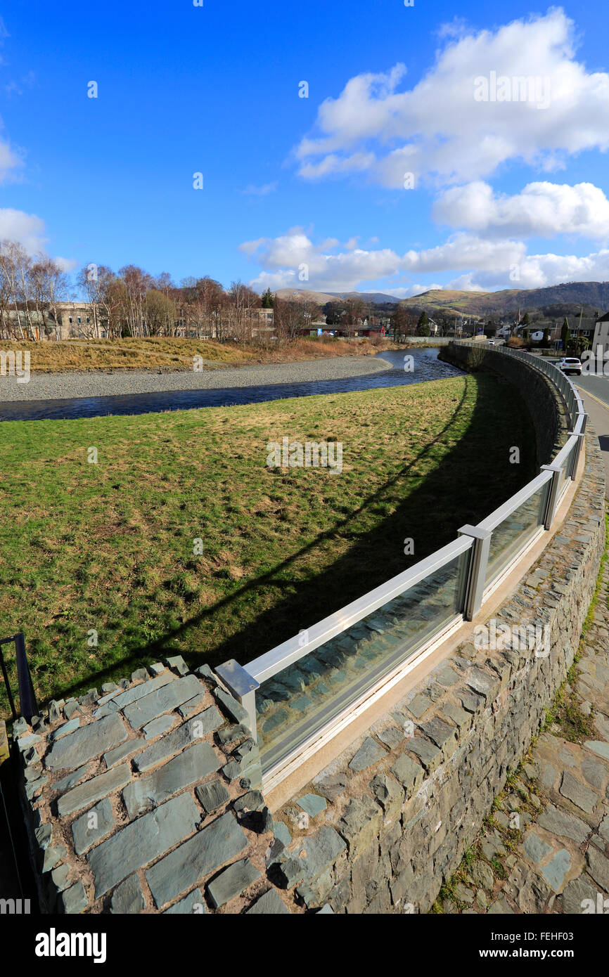Keswick flood defences hi-res stock photography and images - Alamy