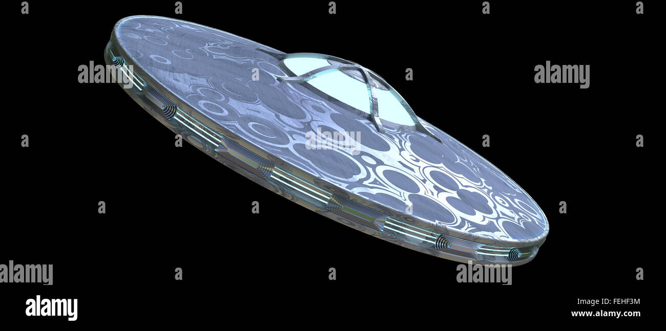 alien ufo flying saucer Stock Photo - Alamy