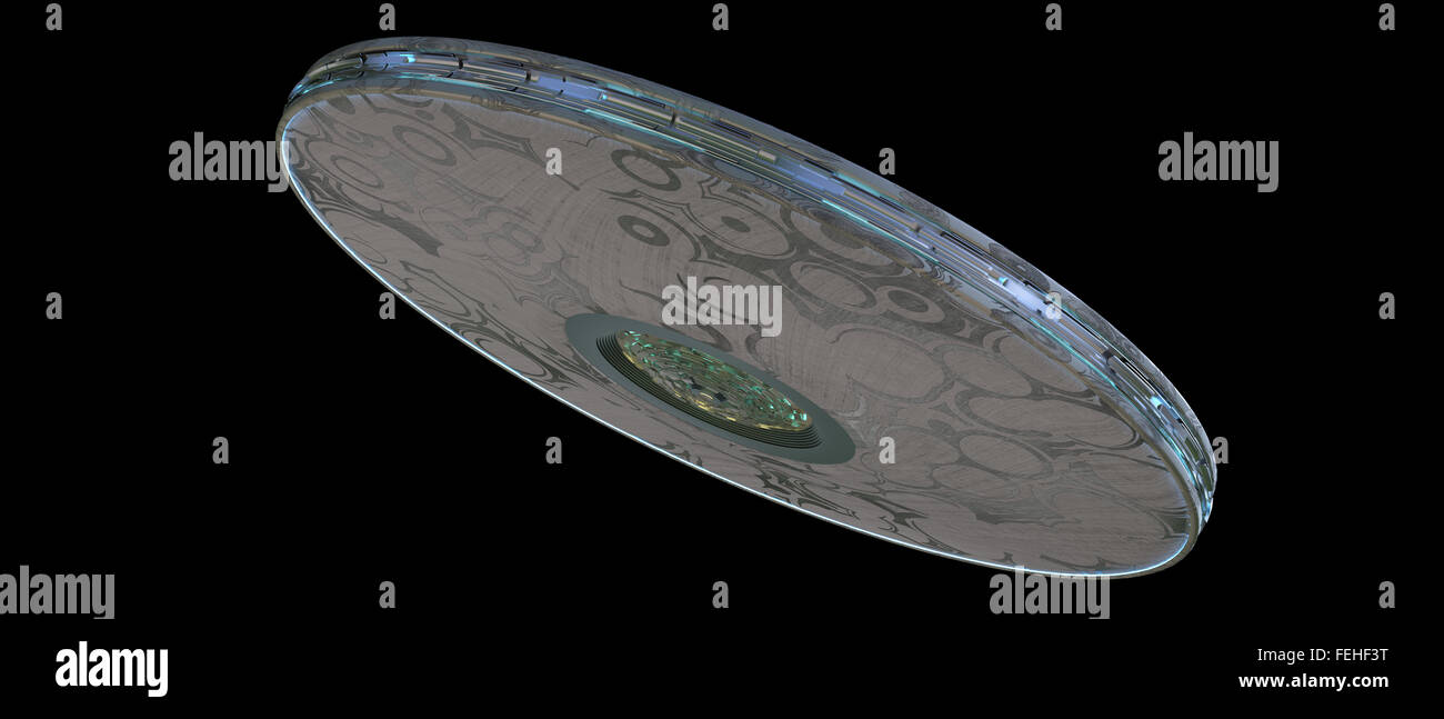 alien ufo flying saucer disc Stock Photo - Alamy