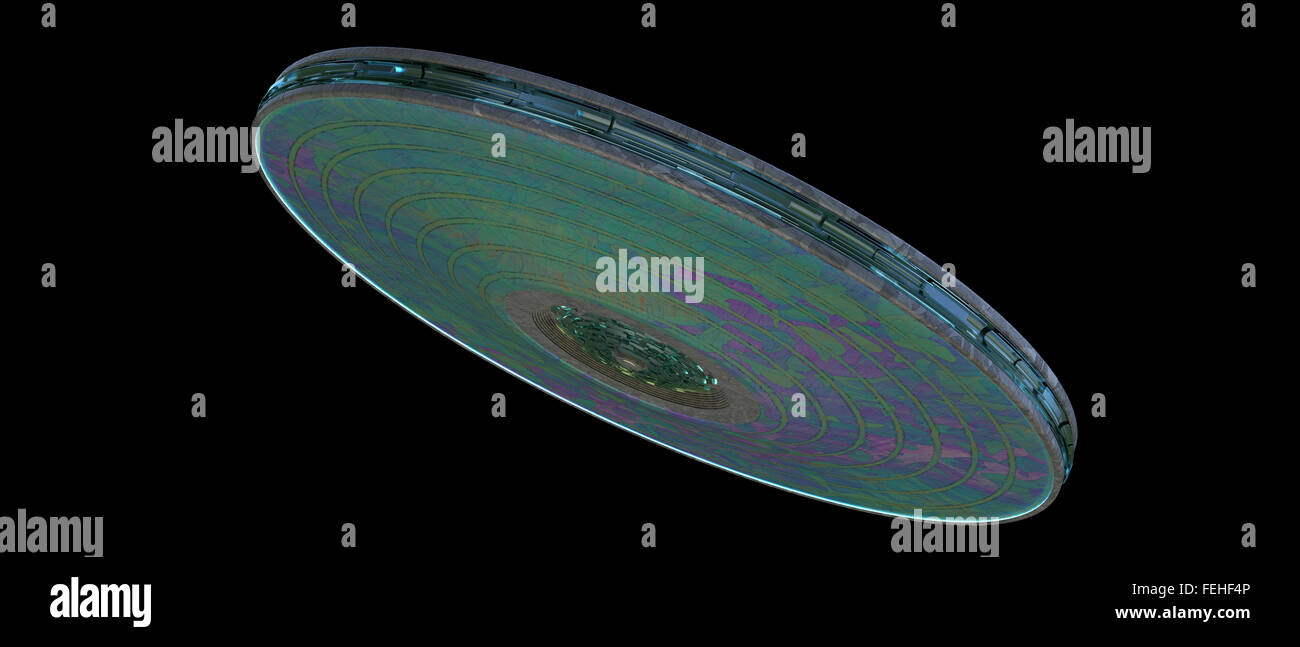 alien ufo flying saucer disc Stock Photo - Alamy