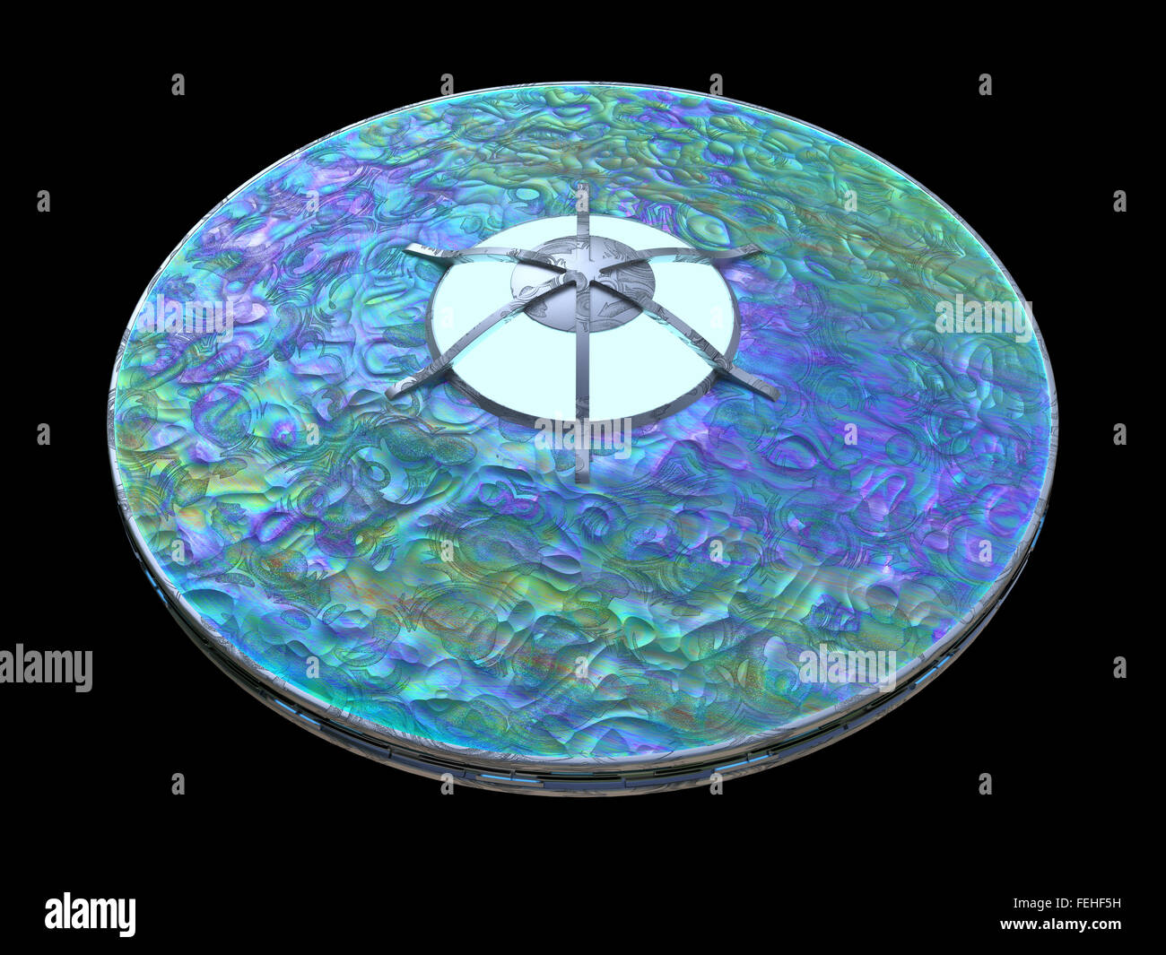 alien ufo flying saucer disc Stock Photo - Alamy