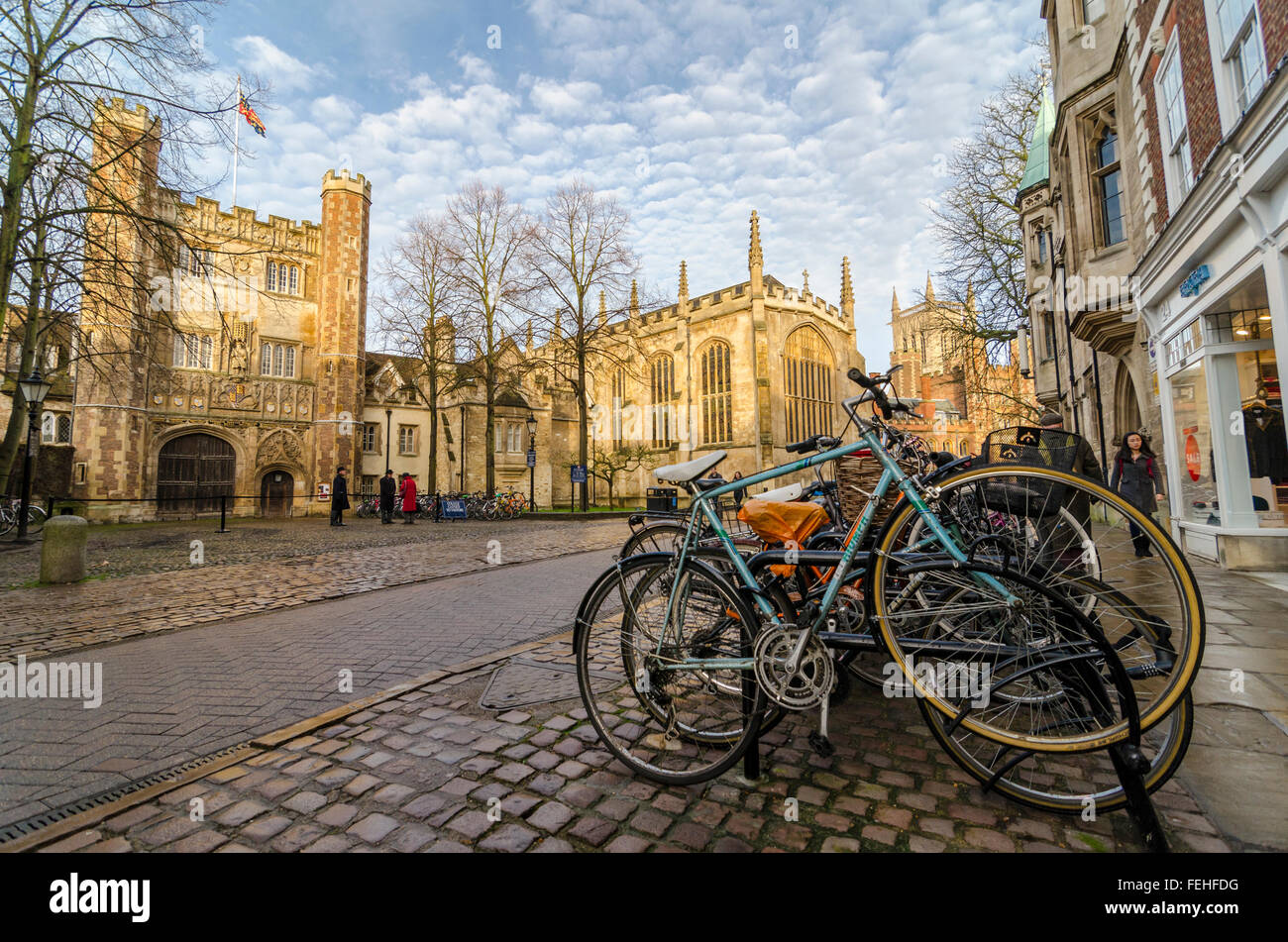 Great Gate, Trinity College, Cambridge, UK Stock Photo - Alamy
