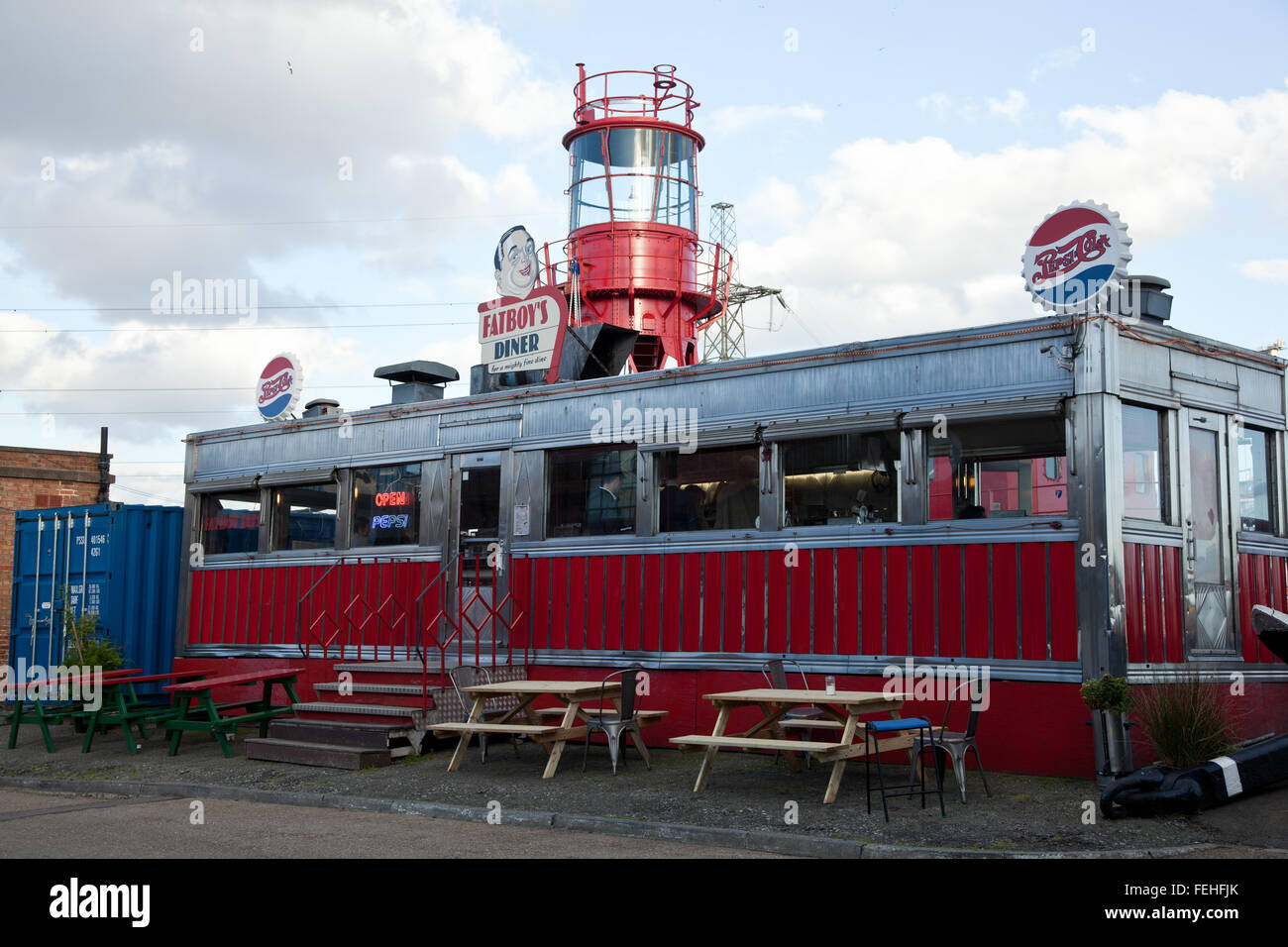 Fatboys Diner High Resolution Stock Photography and Images - Alamy