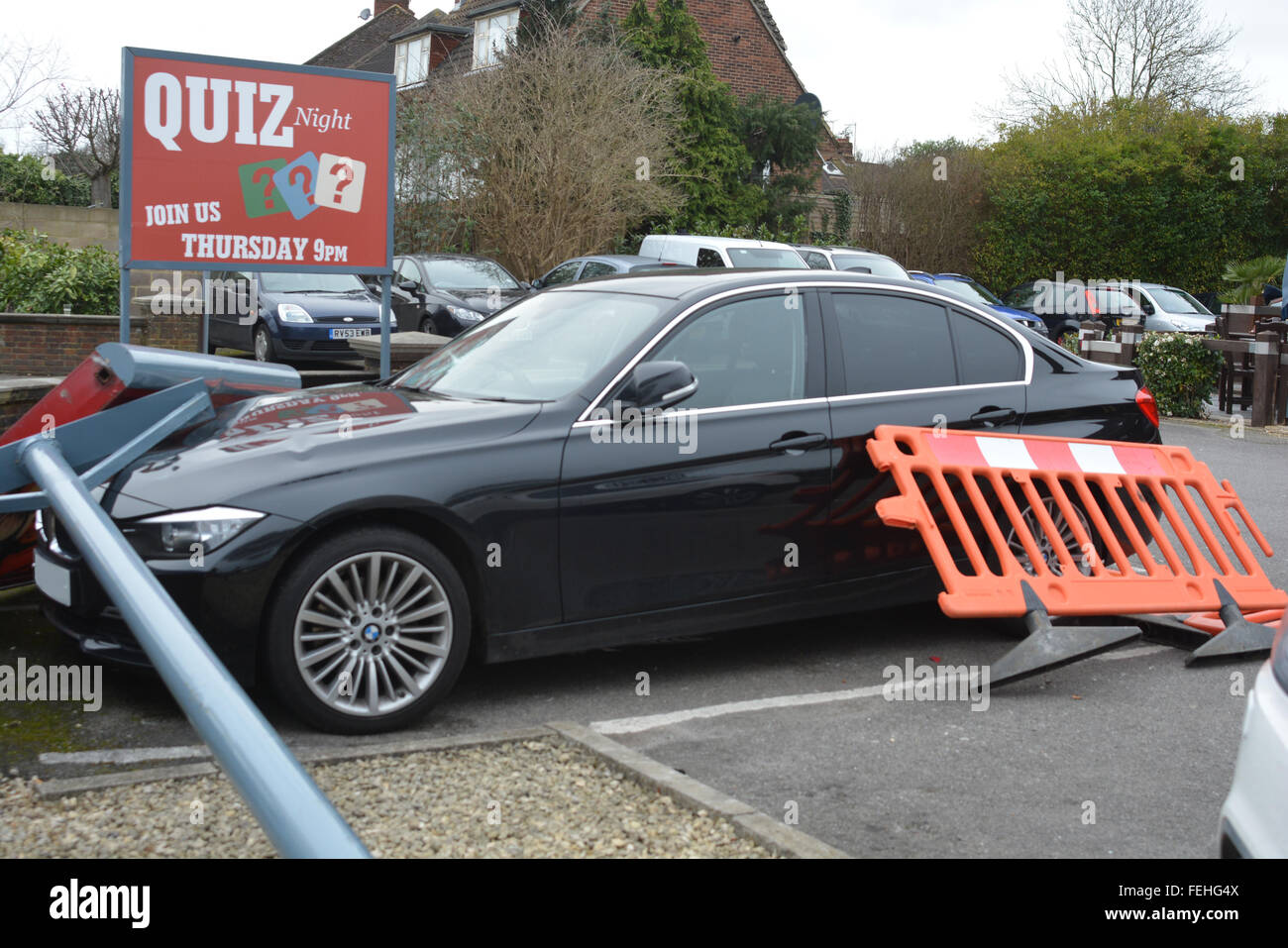 Smashed bmw hi-res stock photography and images - Alamy