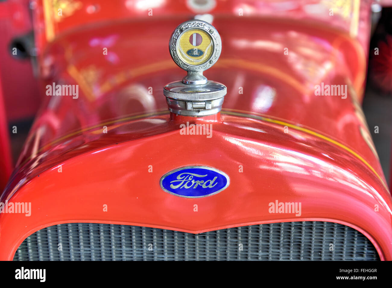 Firetruck in firehouse hi-res stock photography and images - Alamy