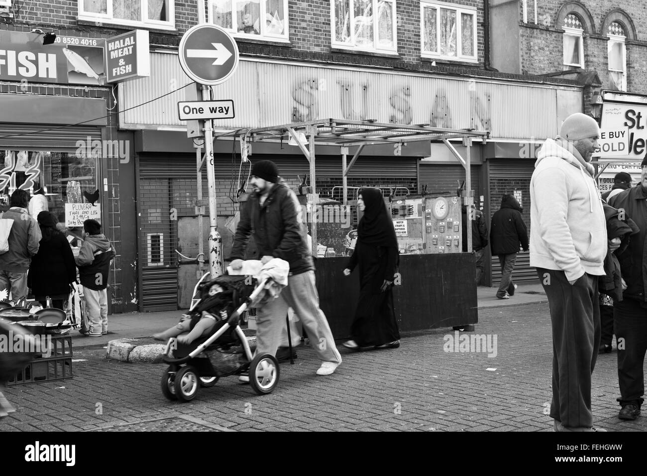 Walthamstow high street hi-res stock photography and images - Alamy