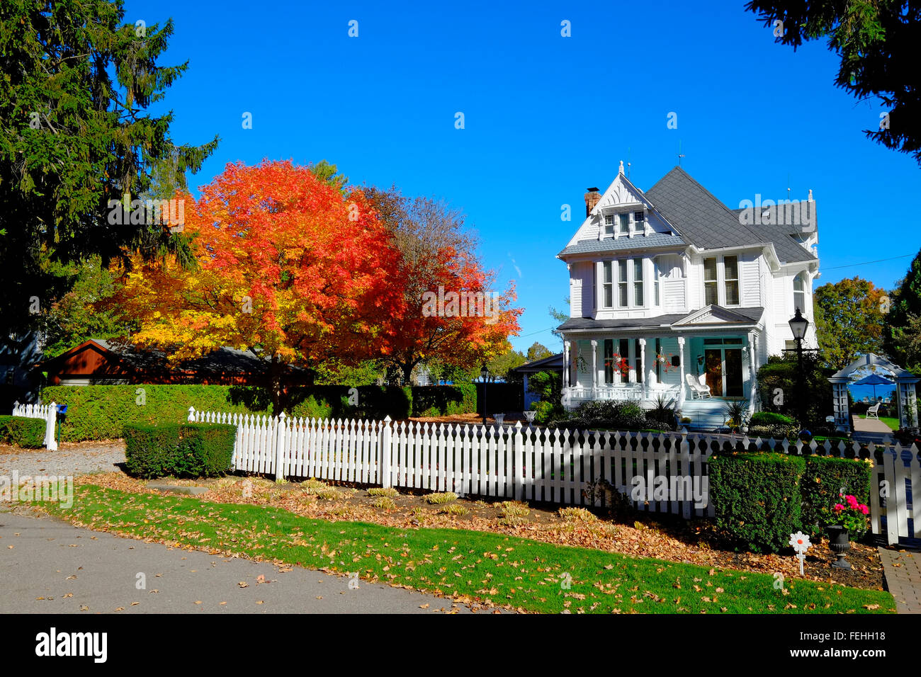 Victorian autumn hi-res stock photography and images - Alamy