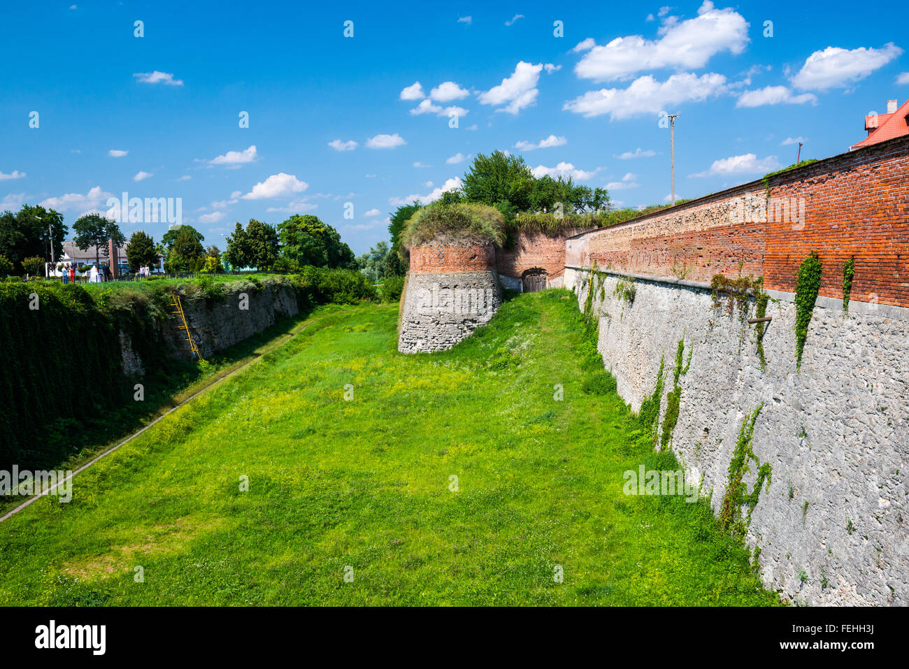 Dubno Castle founded in 1492 by Prince Konstantin Ostrogski on a ...